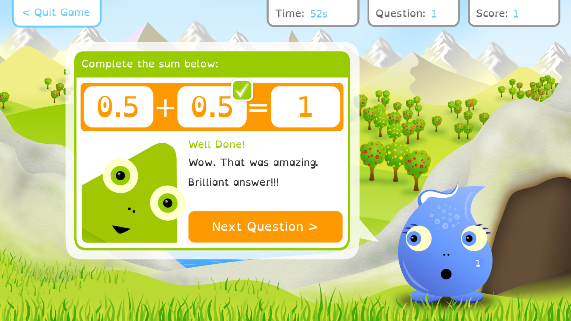 Squeebles Number Bonds - App on the Amazon Appstore