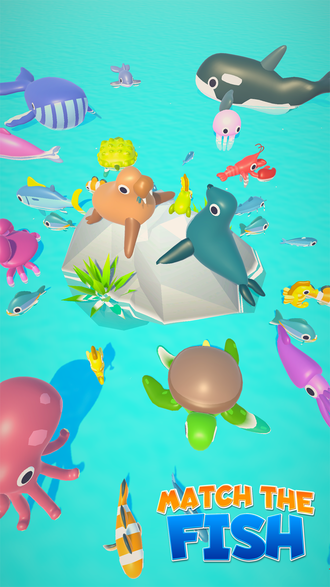 Match Fish 3D - Sort Puzzle:Amazon.co.jp:Appstore for Android