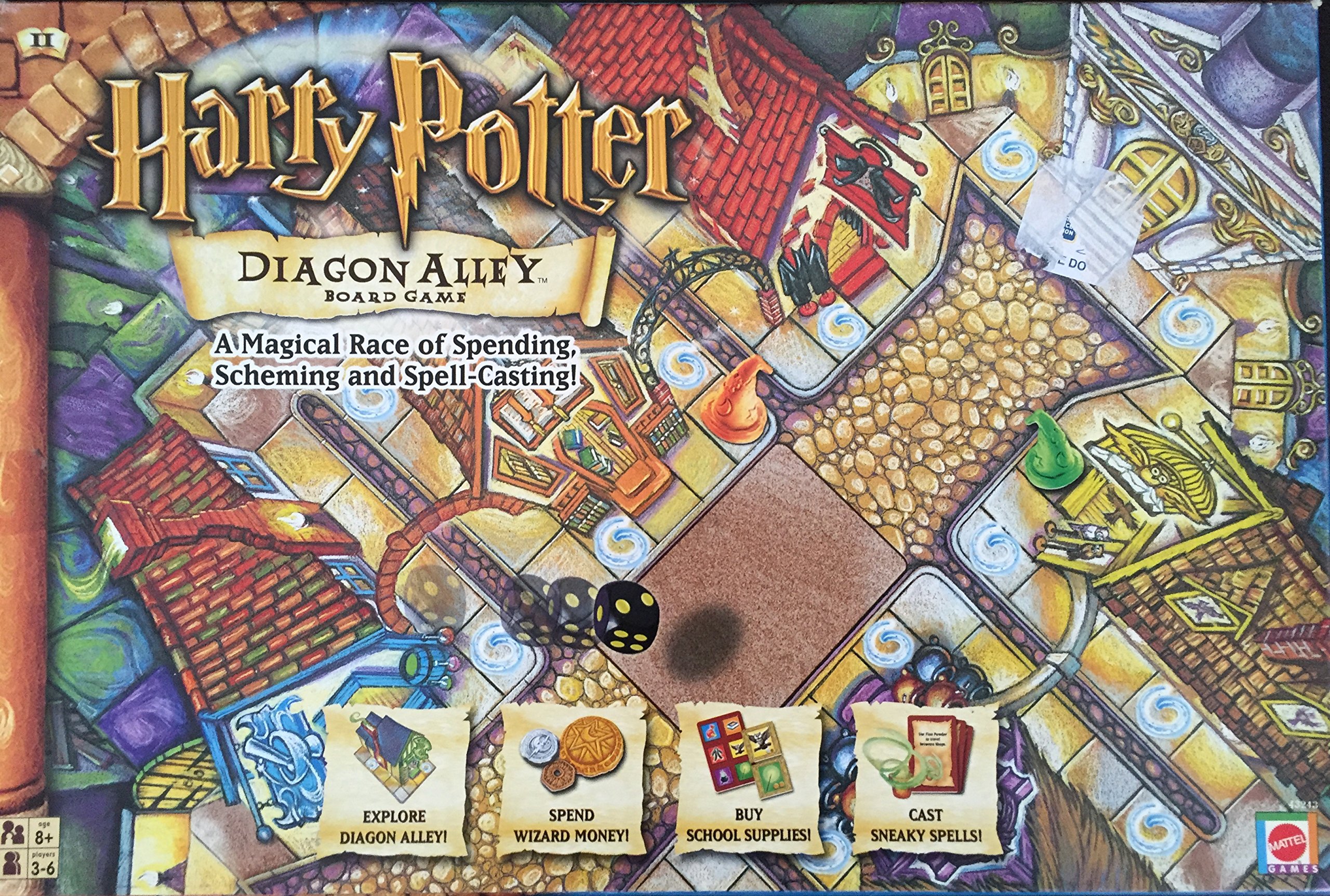 Harry Potter Diagon Alley Board Game | Desertcart INDIA