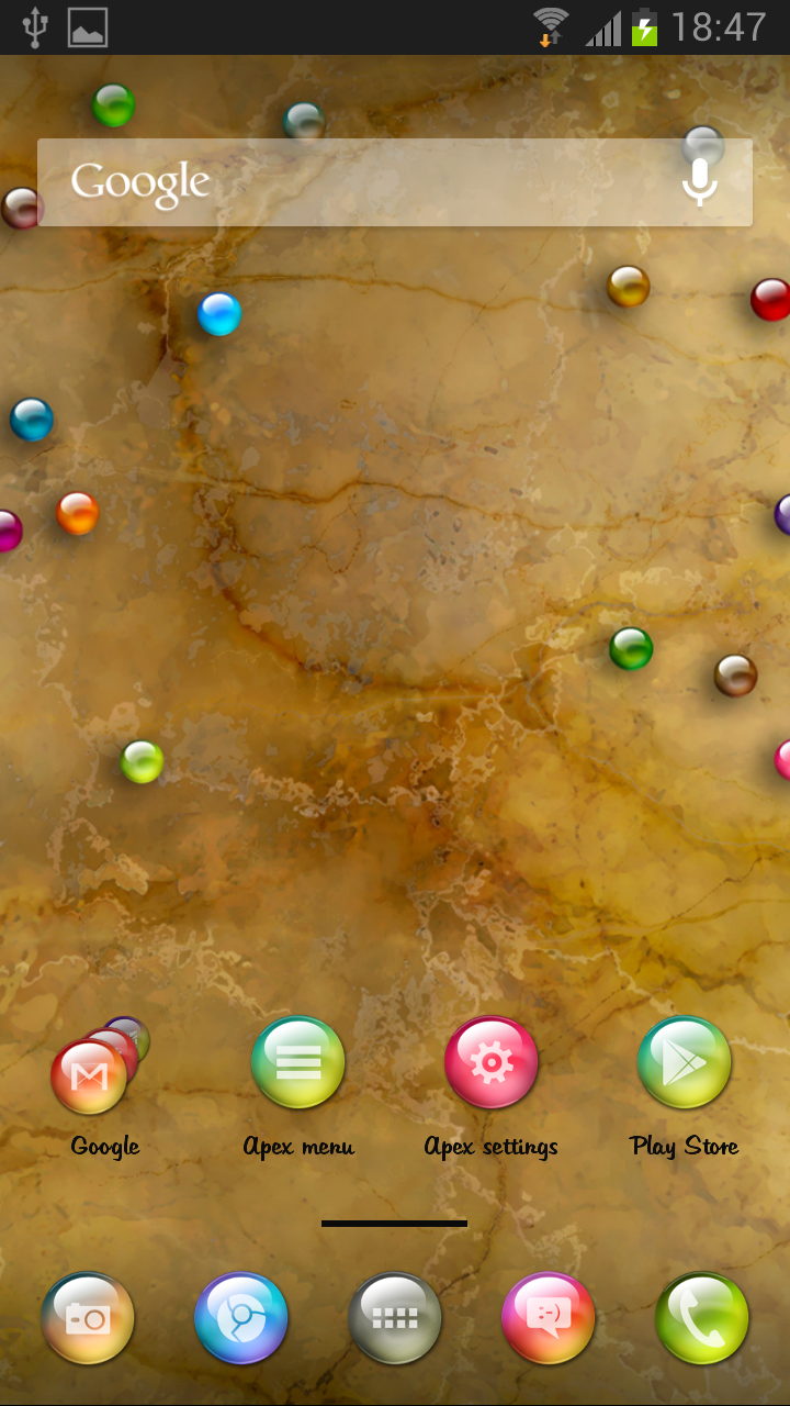 Marbles Theme ADW/Apex Launcher - App on Amazon Appstore