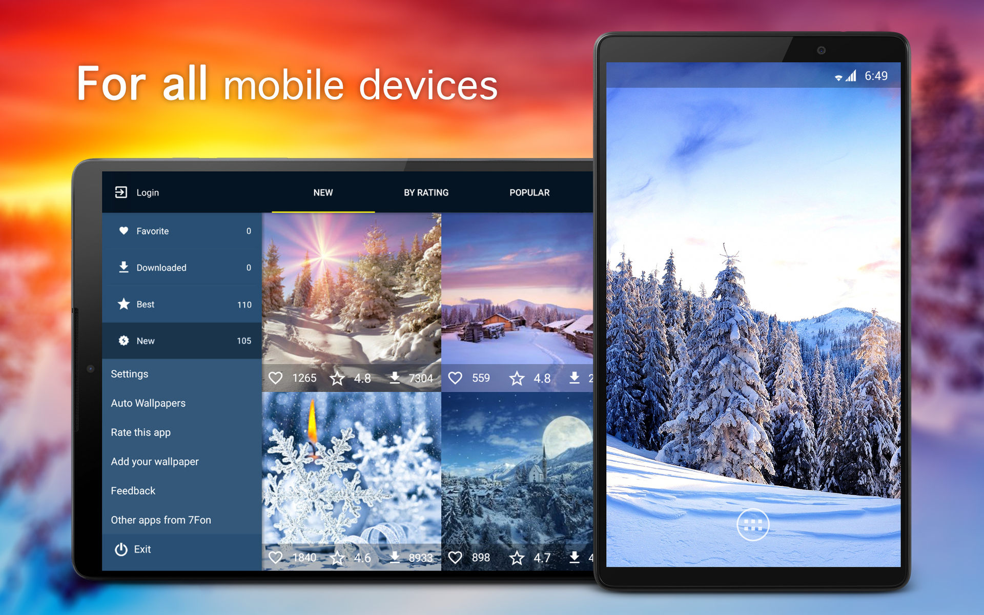 Winter Wallpapers and Backgrounds apps 4K - App on Amazon Appstore