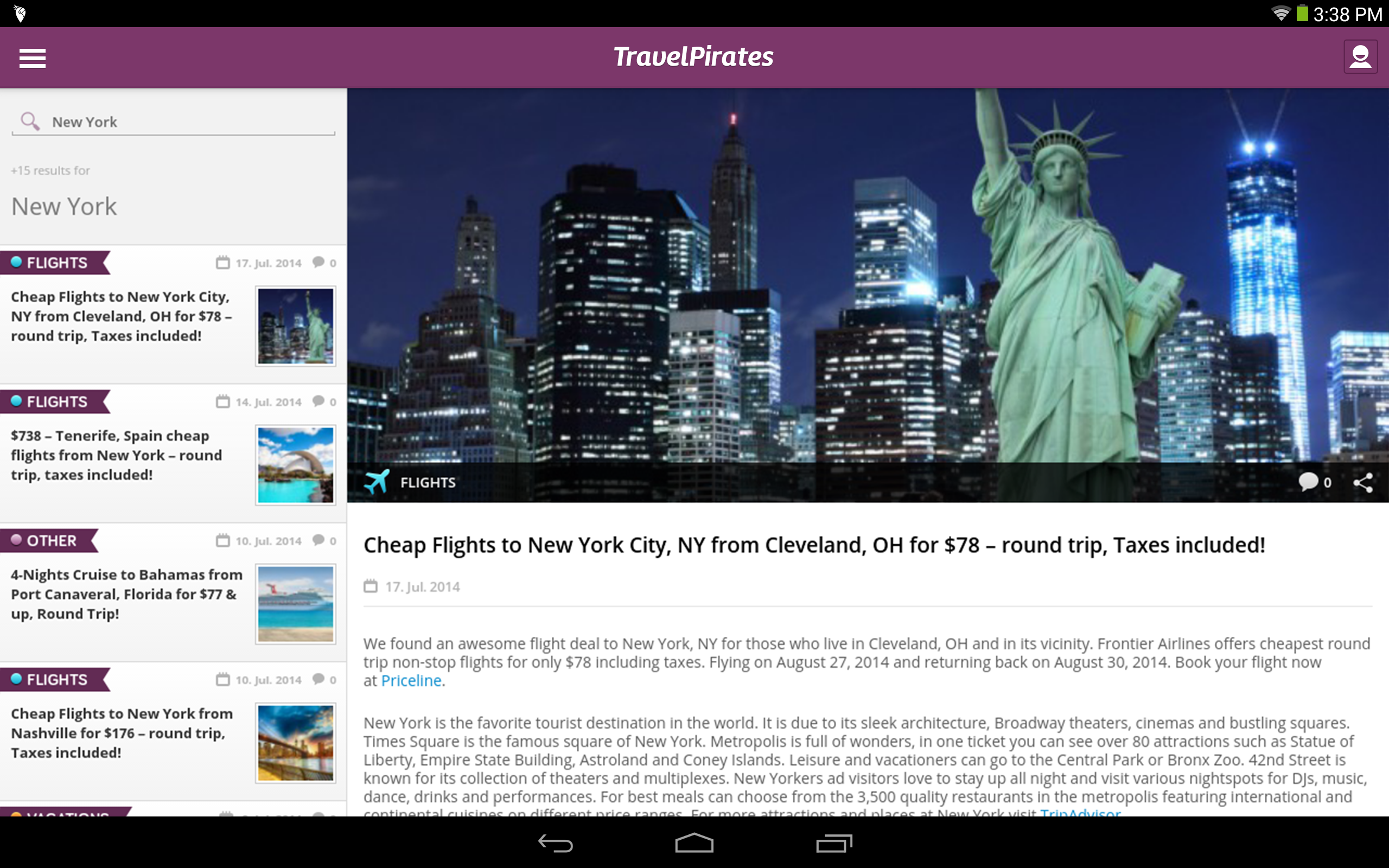 TravelPirates - App on the Amazon Appstore