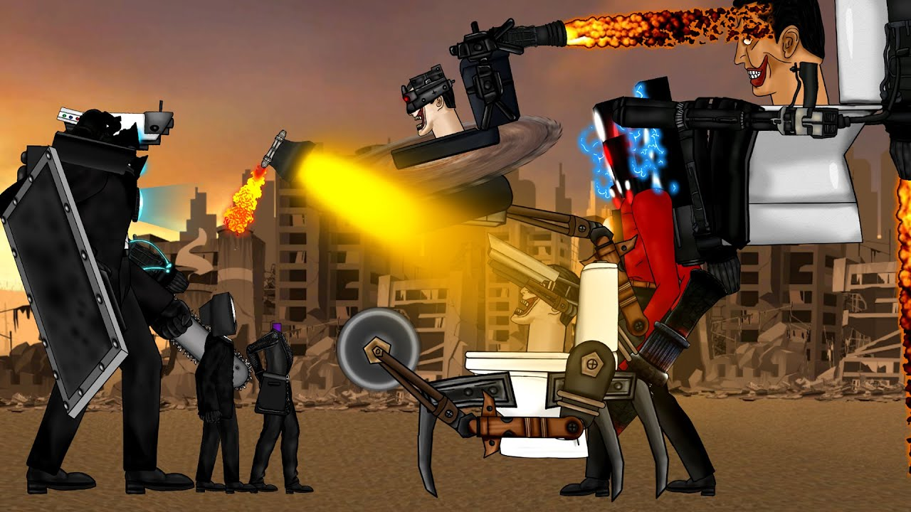 Speakerman Titan vs Cameraman Fusion Tvman Toilet Monster Game - App on ...