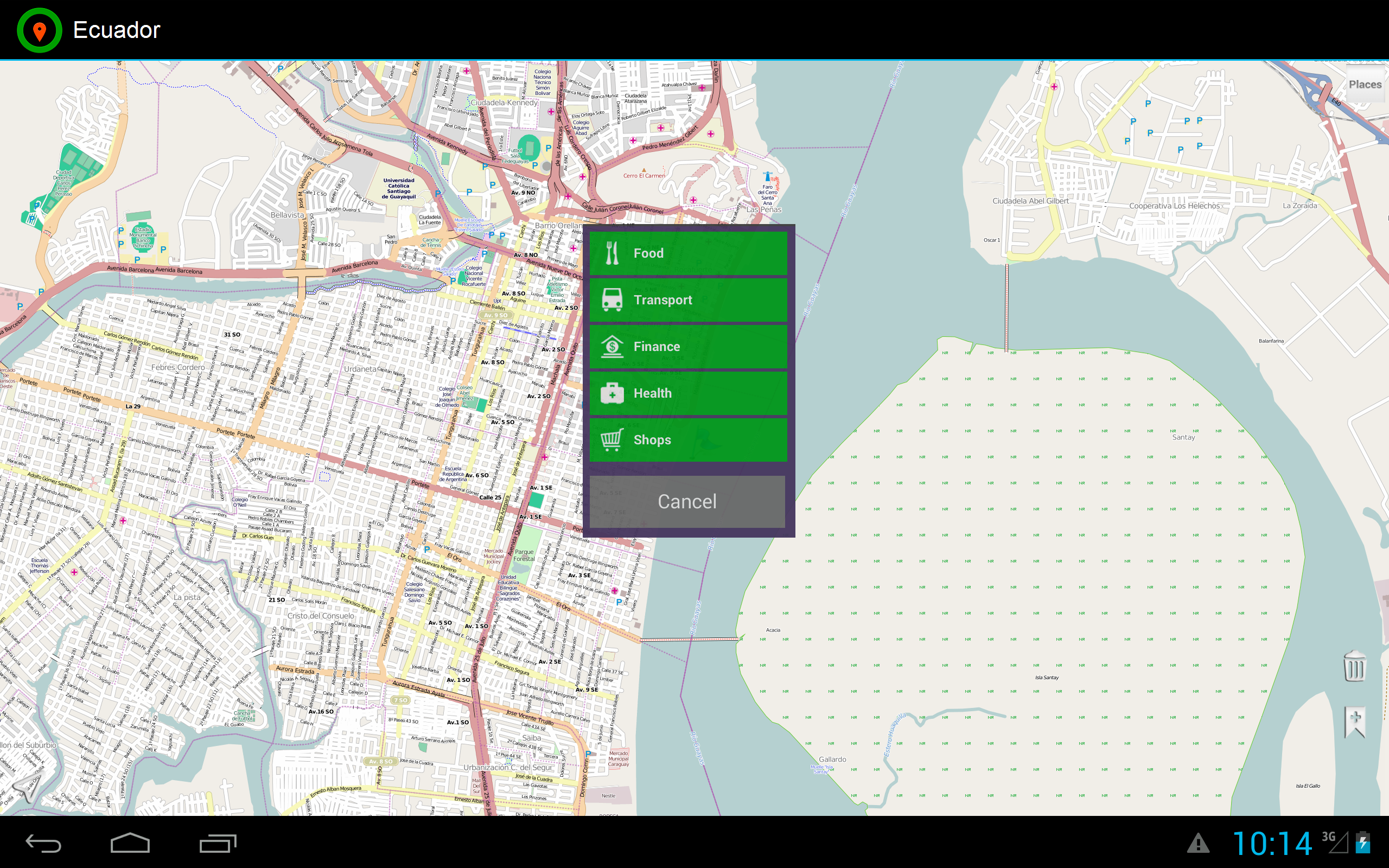 Aplicación Ecuador Vector Offline Mapa: Easy Navigation en Amazon Appstore
