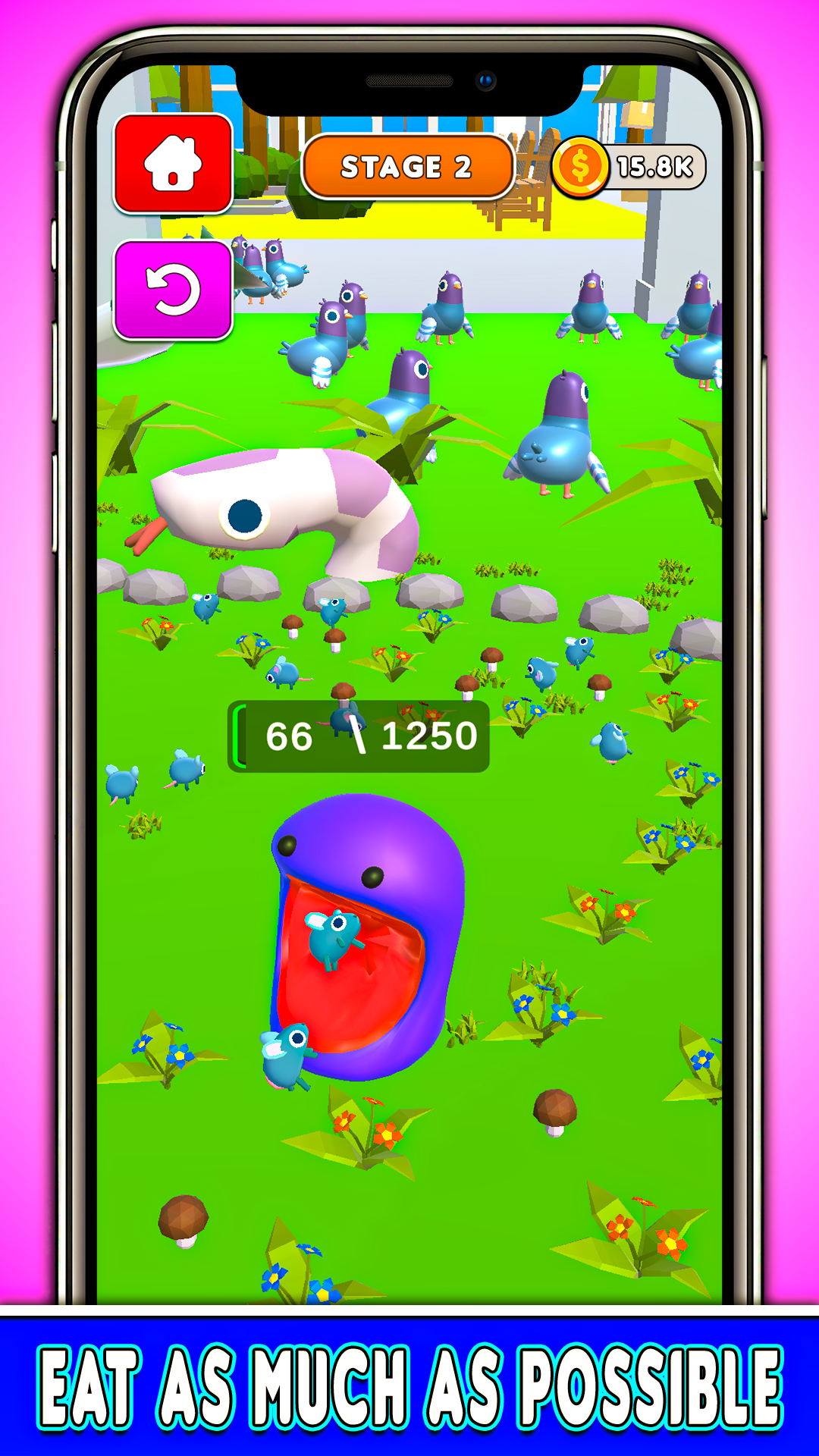 Super Slime Hoard Rush Swallow Master Hole Simulator 3D: Eat the World ...