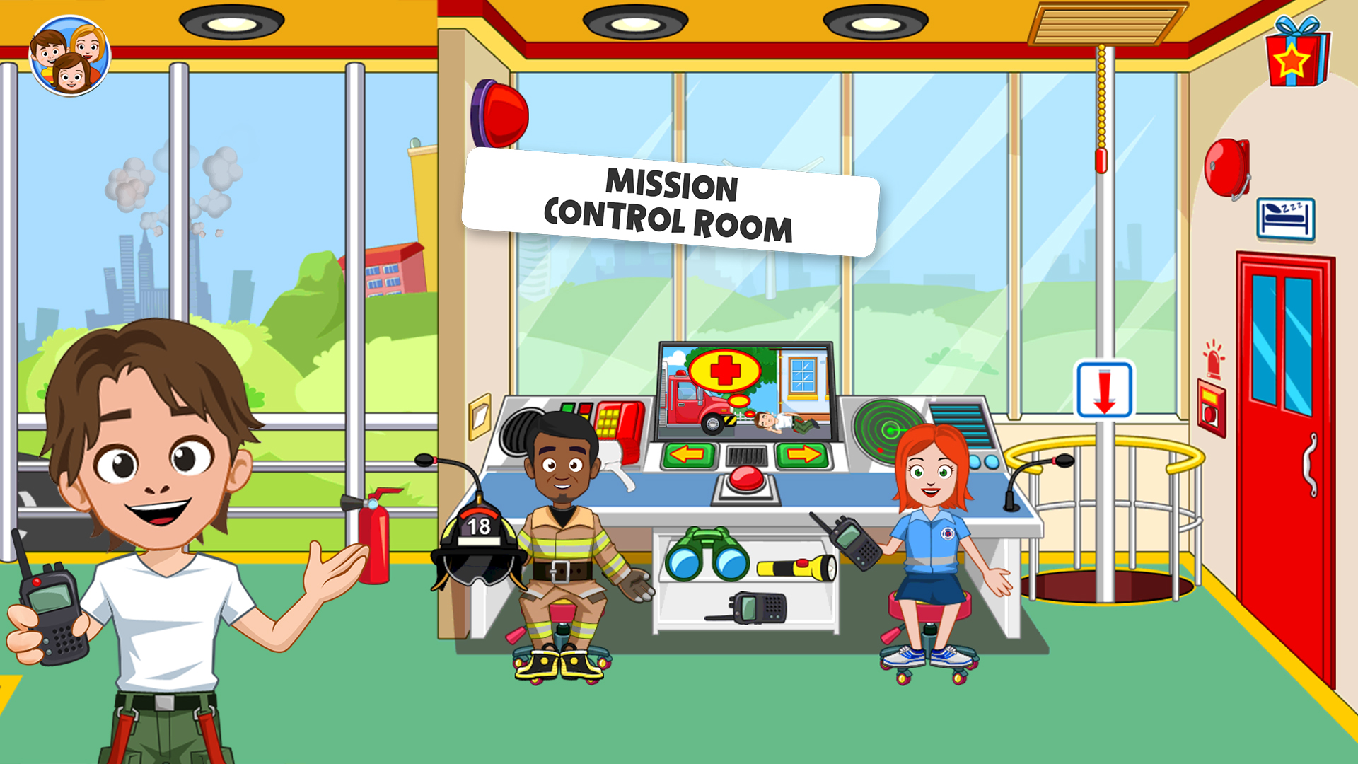 My Town : Firefighter, Fire Station & Fire Truck - Kids Game - App on ...