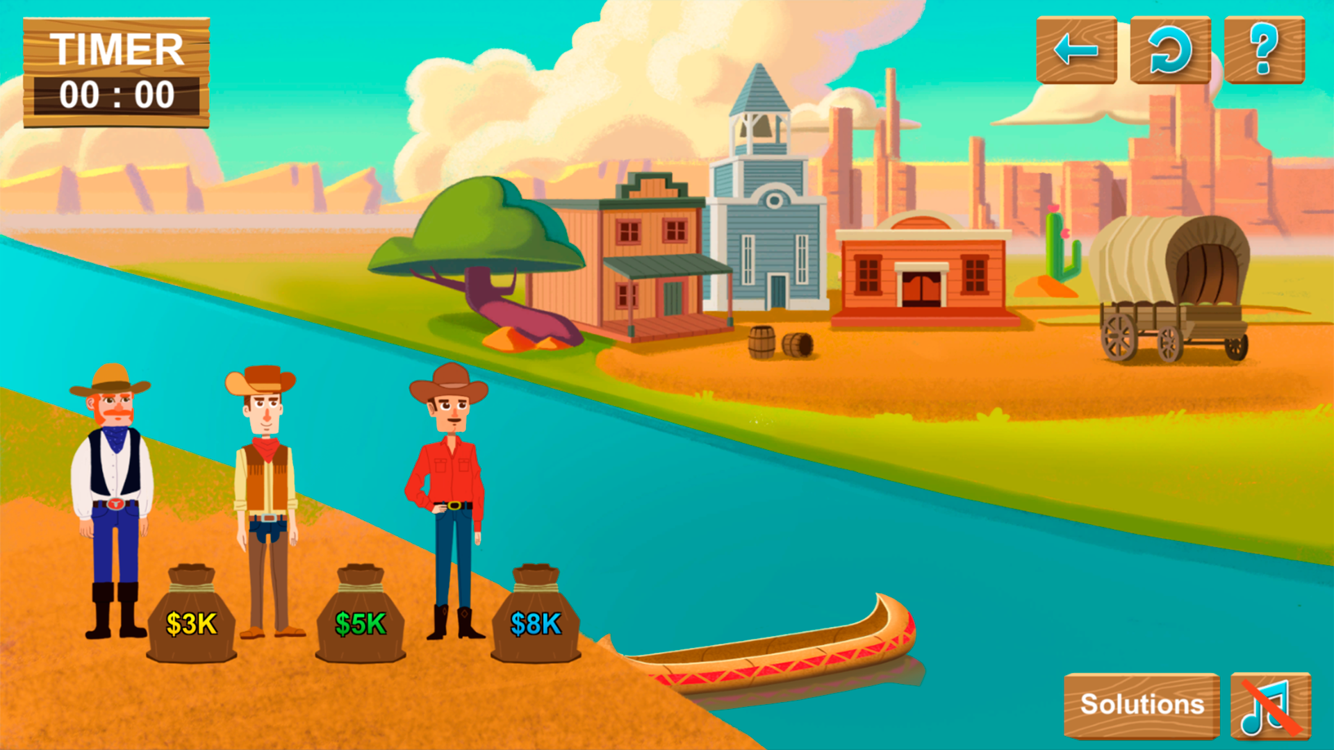 The River Tests - IQ Logic Puzzles & Brain Games - App on Amazon Appstore