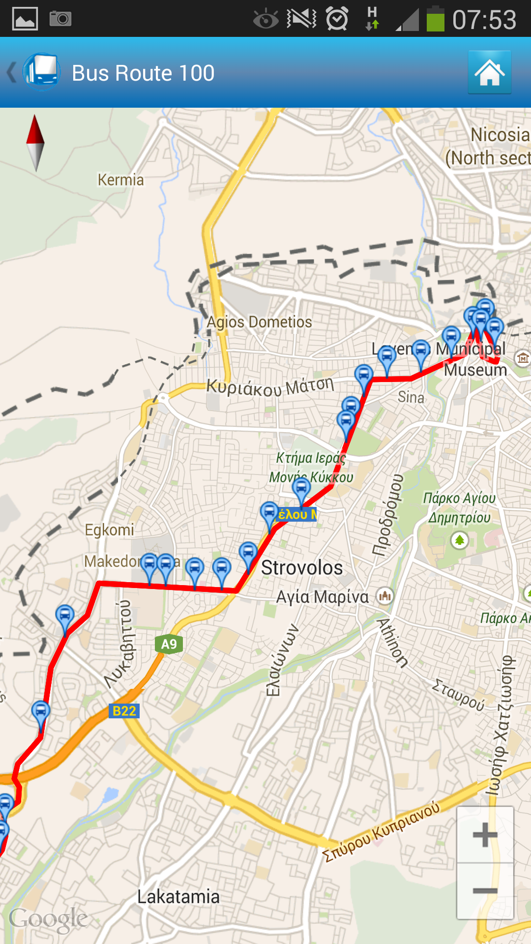 Cyprus By Bus - App on Amazon Appstore