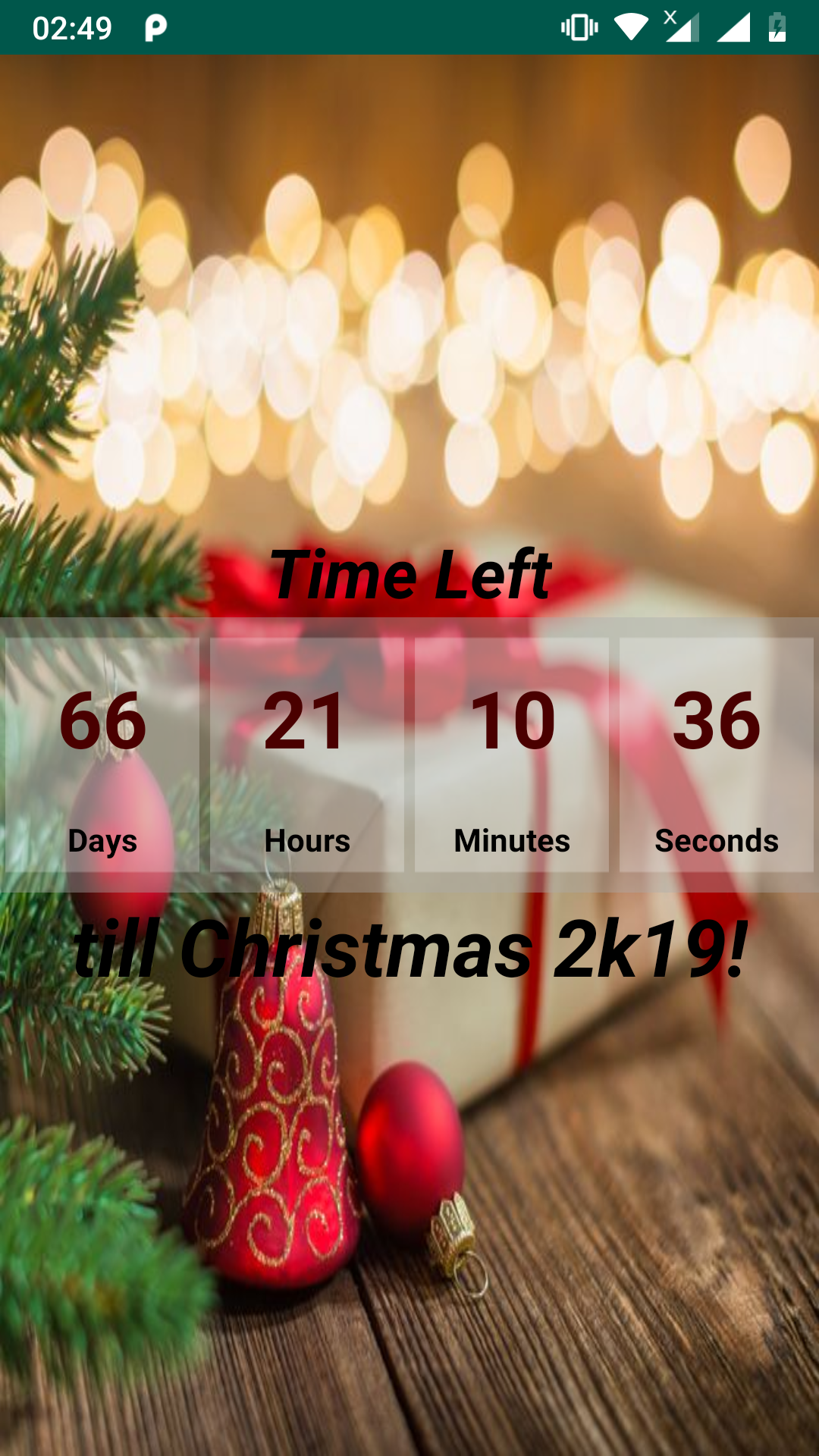 Christmas Countdown 2019 - App on Amazon Appstore
