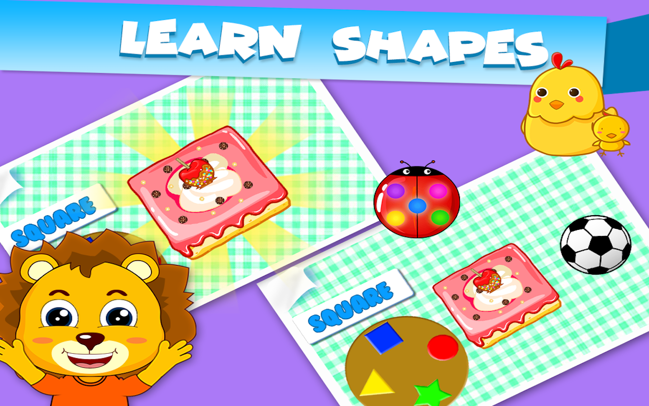 Shapes Colors Size - Interactive Games for Kids - App on Amazon Appstore