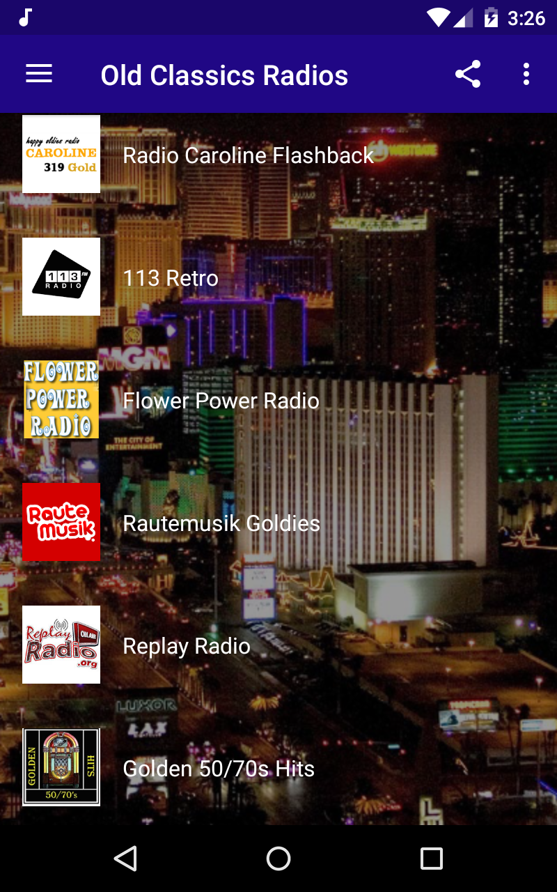 Old Classics Radios - App on Amazon Appstore