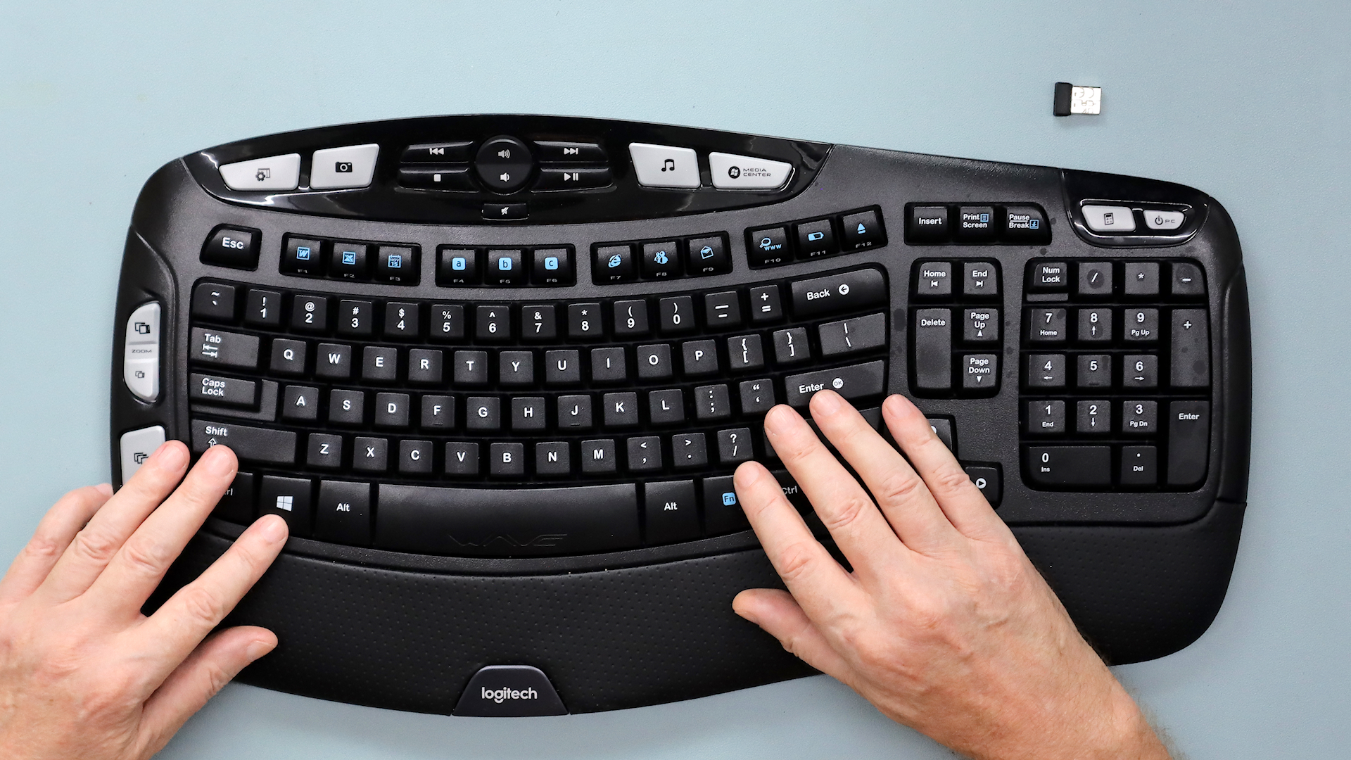 Watch Logitech K350 - How to Program Keys & Full review on Amazon Live