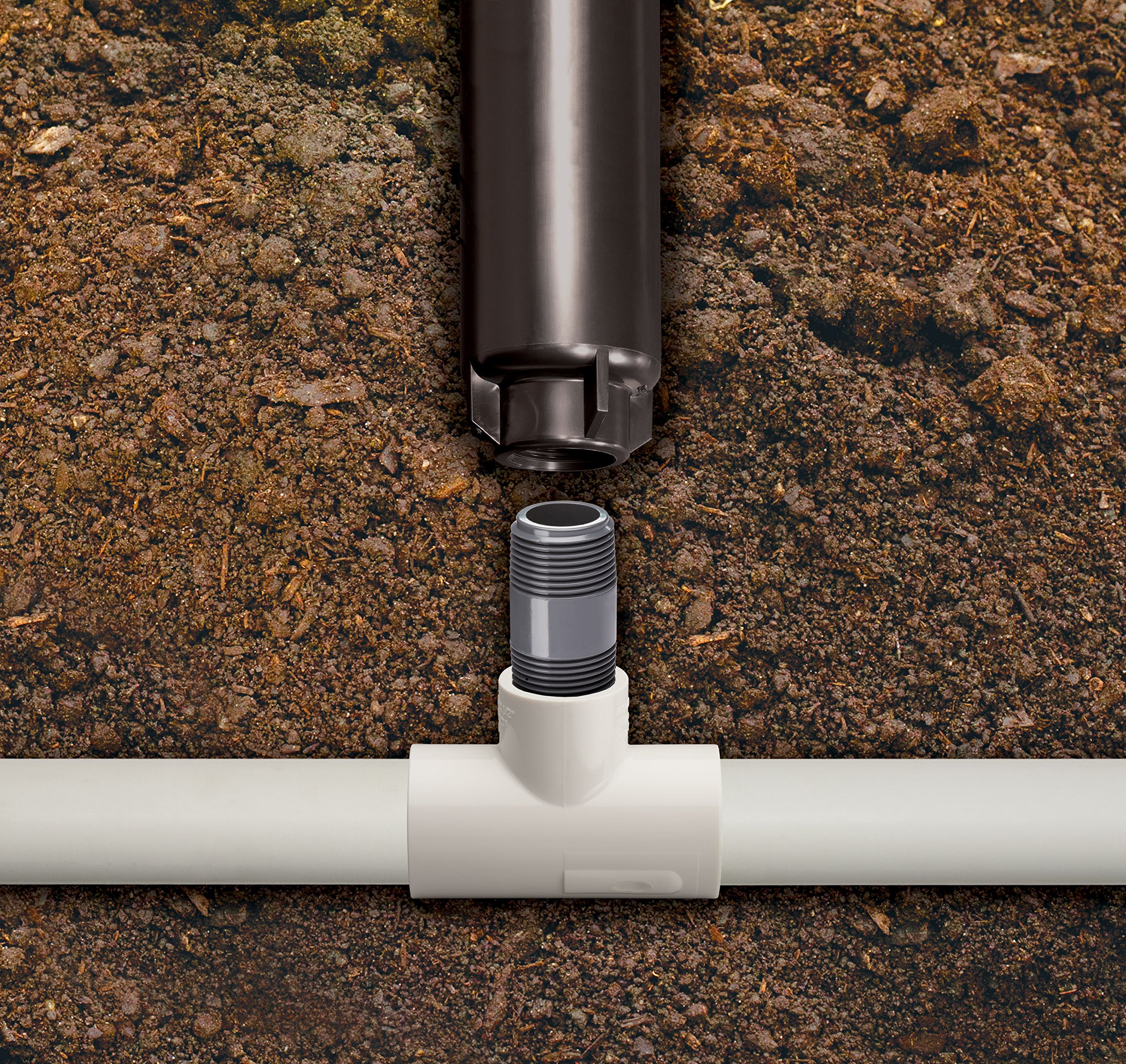 Snapklik.com : Rain Bird RISER2075 PVC Spray Head Riser