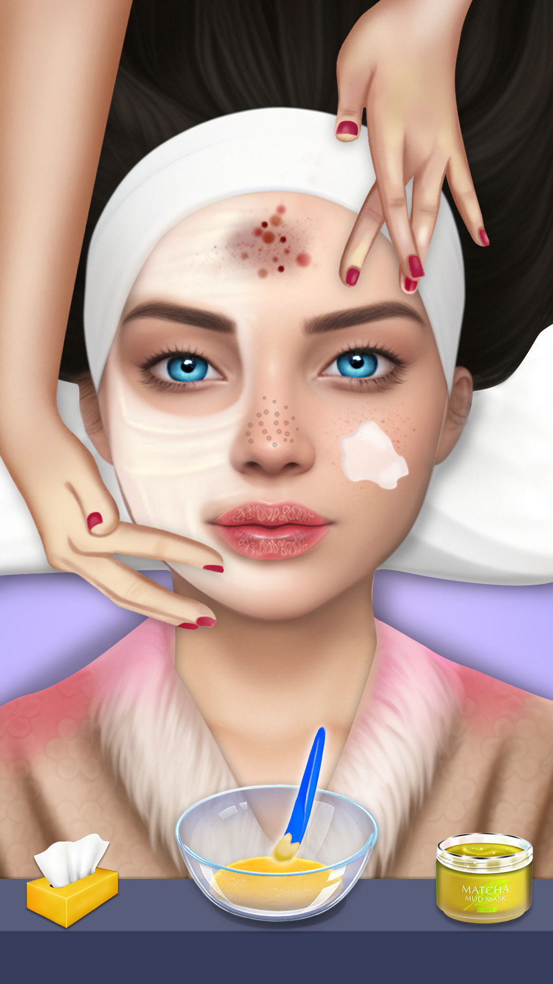 Spa, Makeup and Dress up Games : Beauty Salon Supermodel Makeover Games ...
