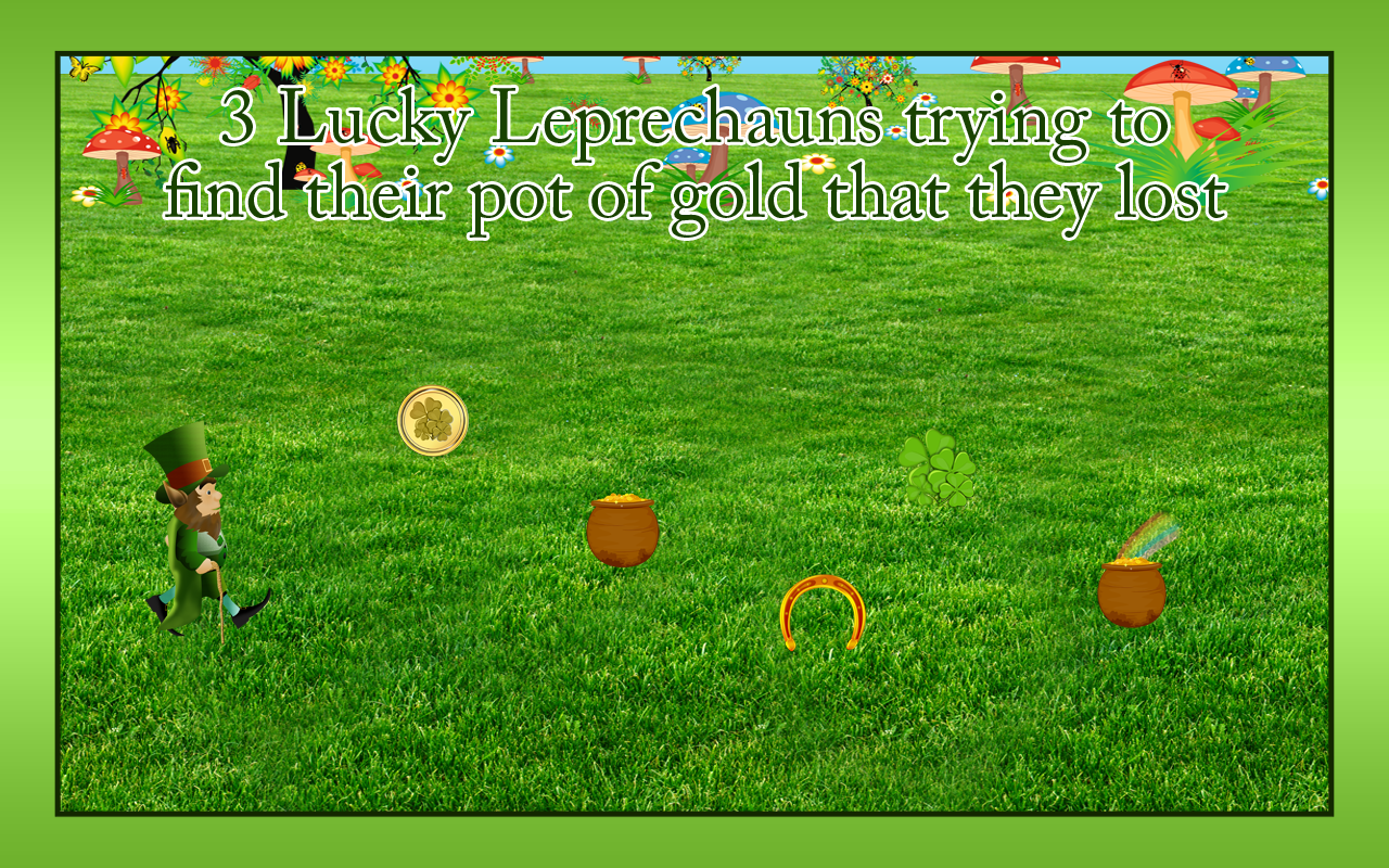 Lucky Leprechaun Pot of Gold : The search of the eternal Rainbow - Free ...