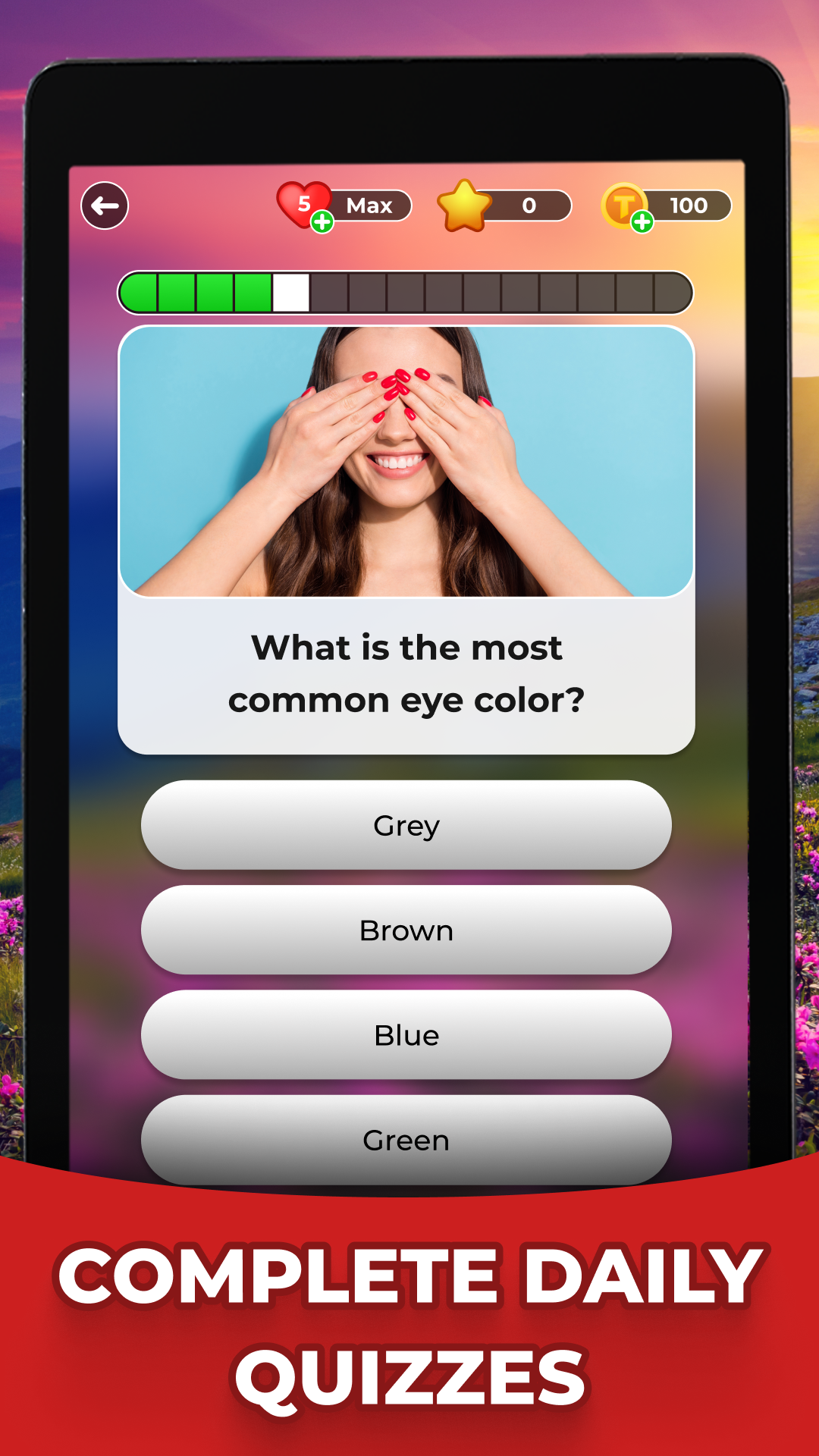 Triviascapes: relaxing trivia & IQ quiz - App on Amazon Appstore