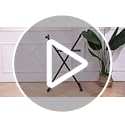Amazon.com: GLEAM Keyboard Stand - Digital Piano Stand, Single X Style ...