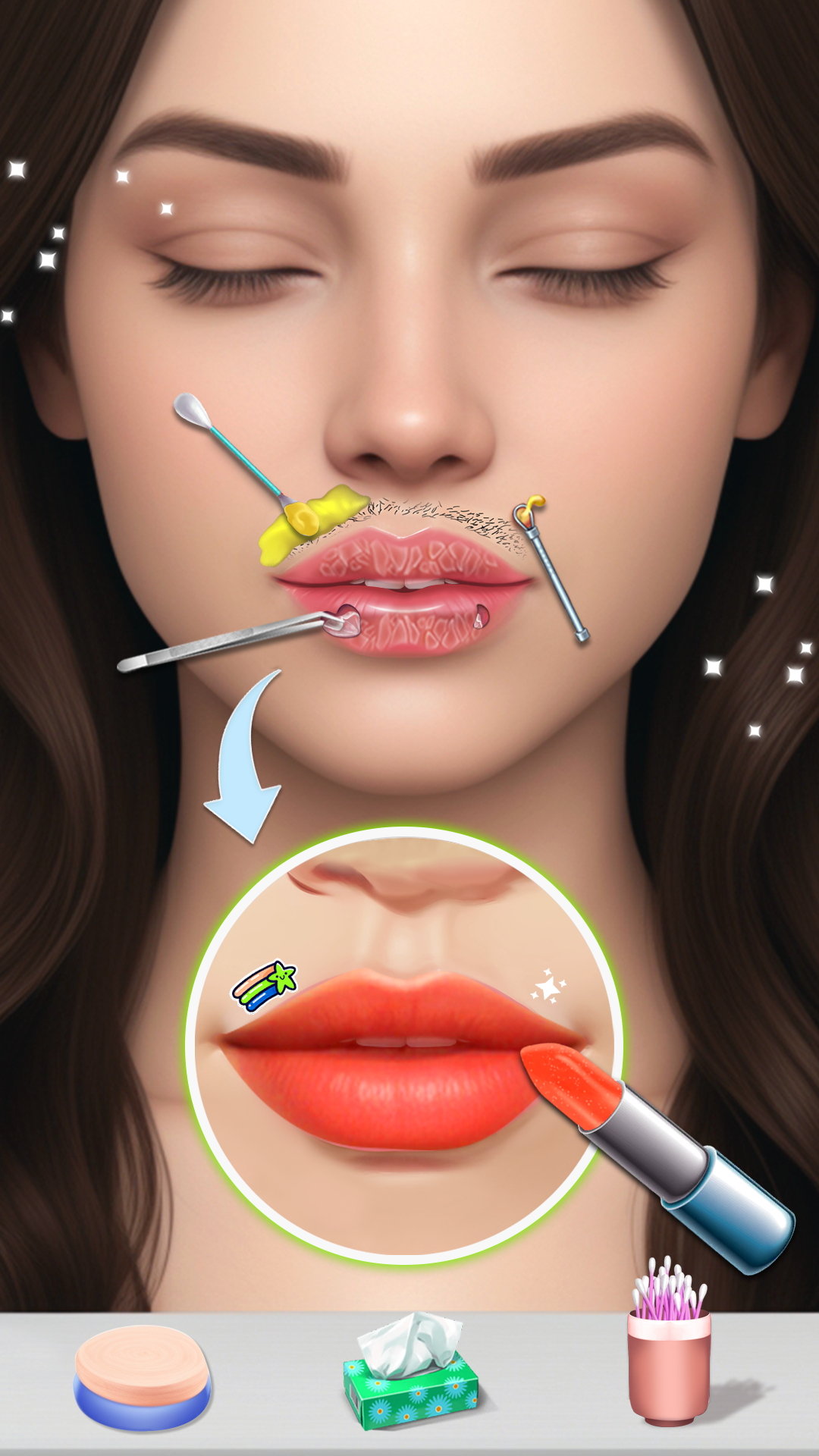 Spa, Makeup and Dress up Games : Beauty Salon Supermodel Makeover Games ...