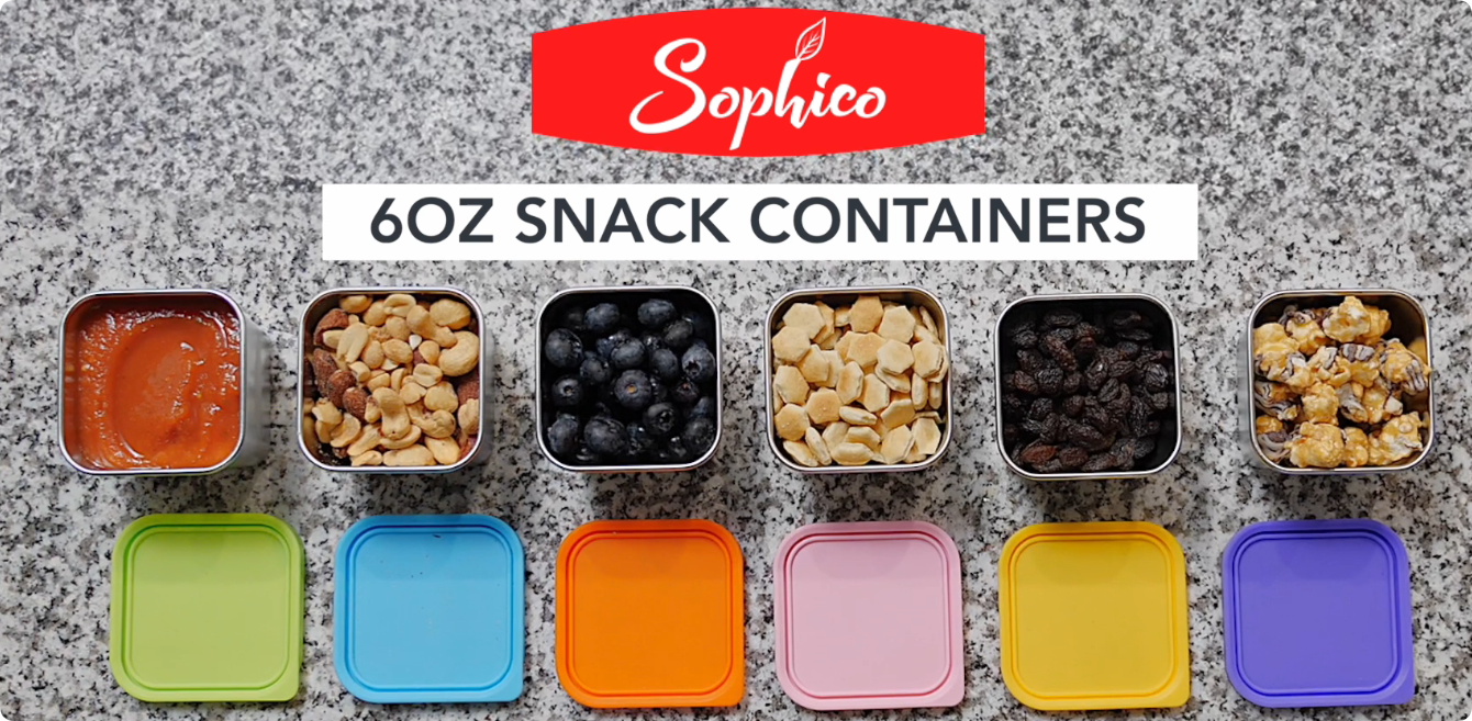 Watch 6oz snack container on Amazon Live