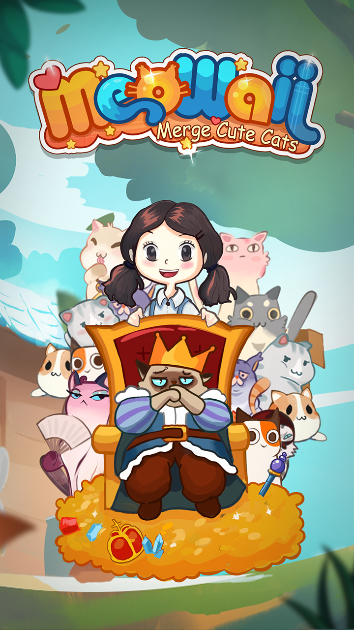 Merge Cats - Best Idle Tycoon Game - App on Amazon Appstore