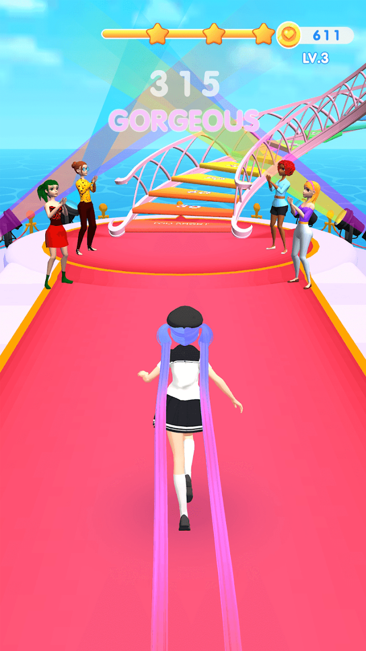 Dancing Hair - Music Race 3D - App on Amazon Appstore