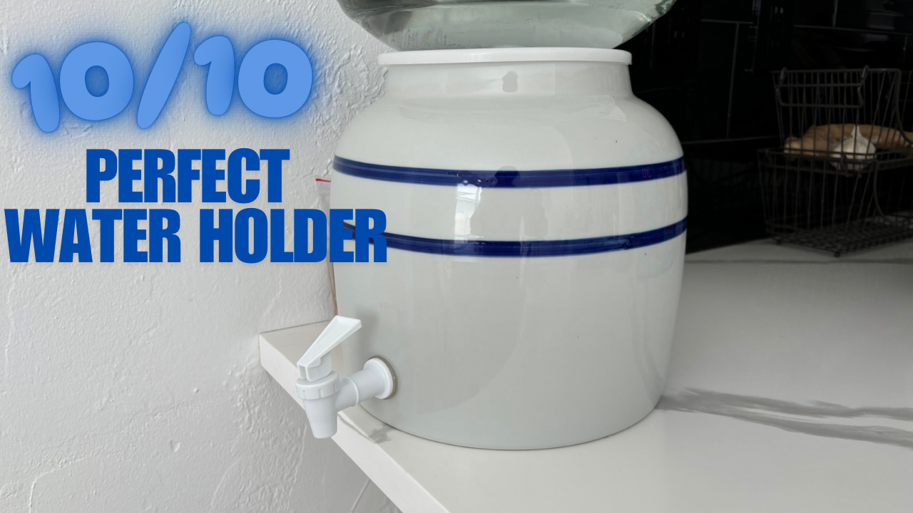 Watch Review - New Wave Enviro Porcelain Water Dispenser on Amazon Live