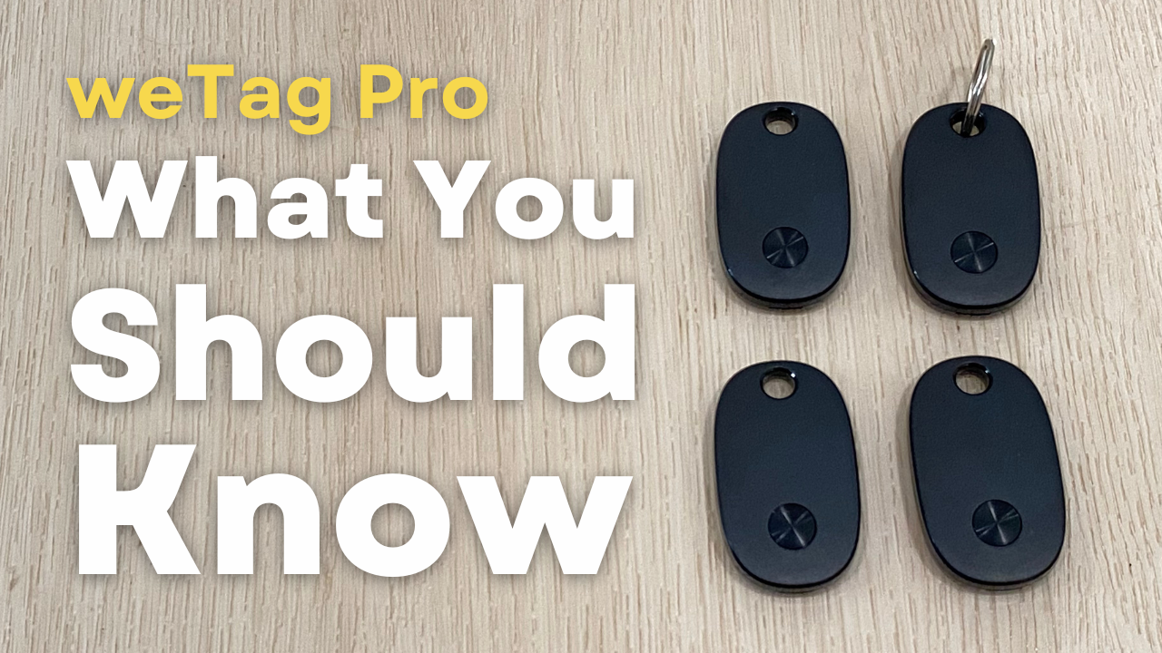 Watch What You Should Know About The weTag Pro Trackers on Amazon Live