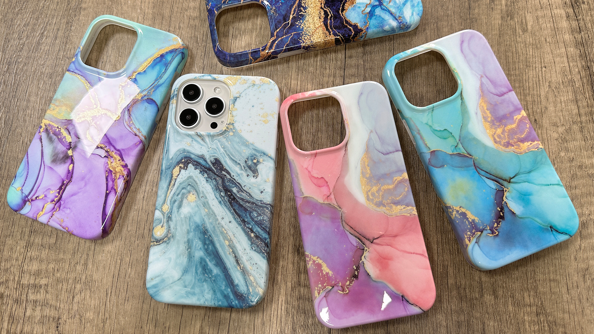 Watch Shiny Sparkle Glitter Marble Design Phone Case on Amazon Live