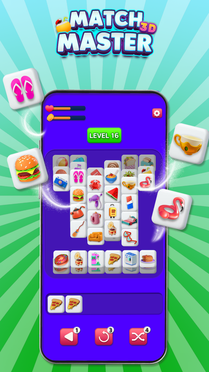 Tile Master Puzzle Game - Triple Sorting Game - App on Amazon Appstore
