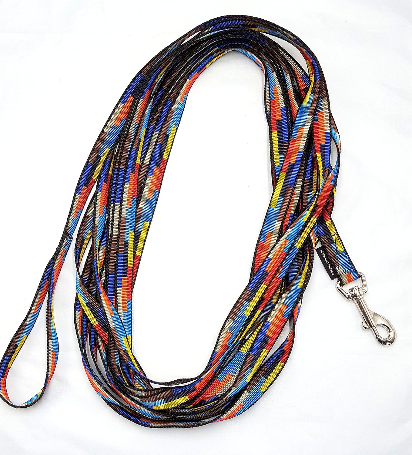 Navajo Dog Tracking Line Recall Lead with Hand Loop 15m 20 mm : Amazon ...
