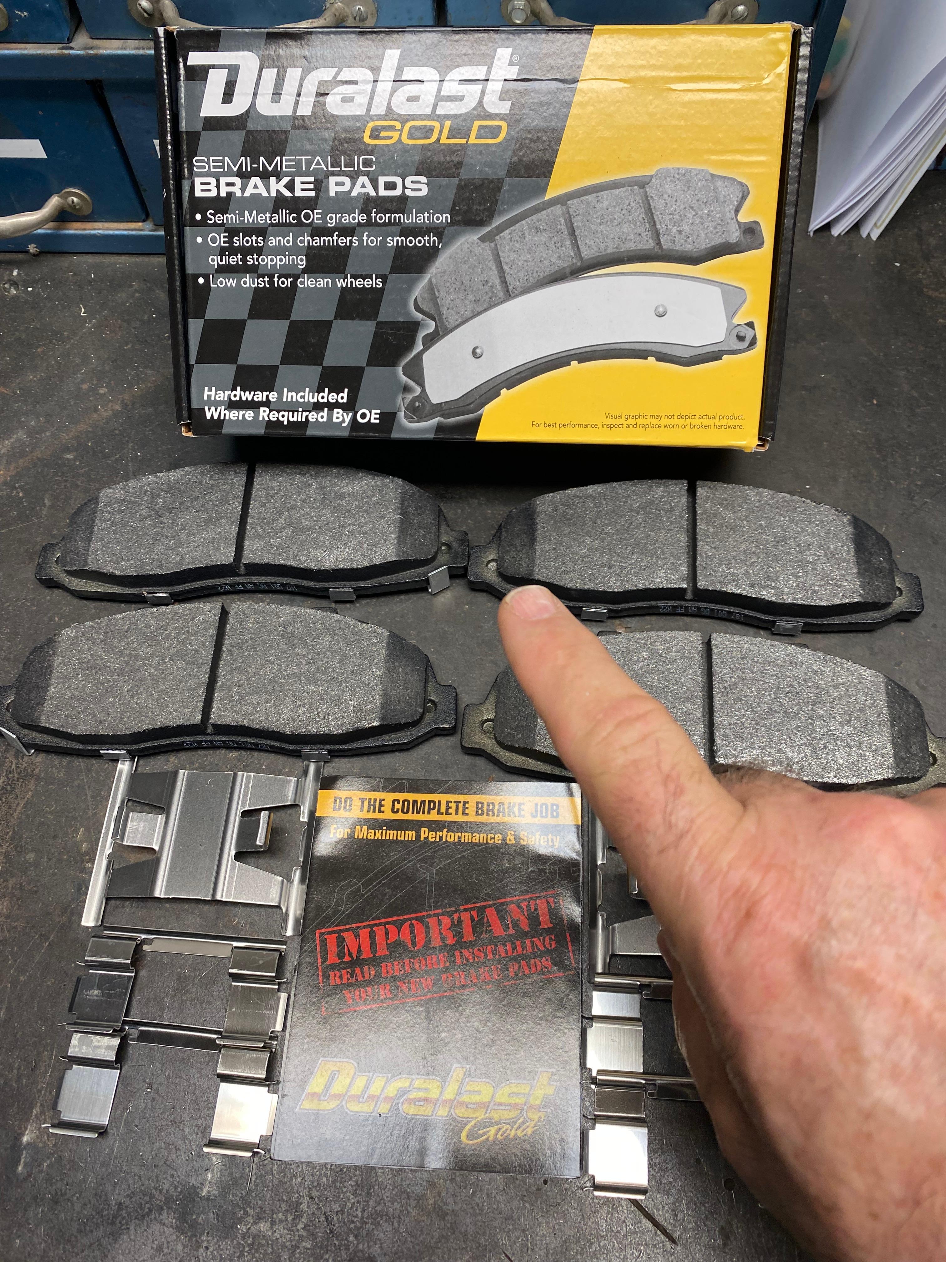 Watch HONEST REVIEW-Duralast Gold Semi Metallic Front Brake Pads on ...