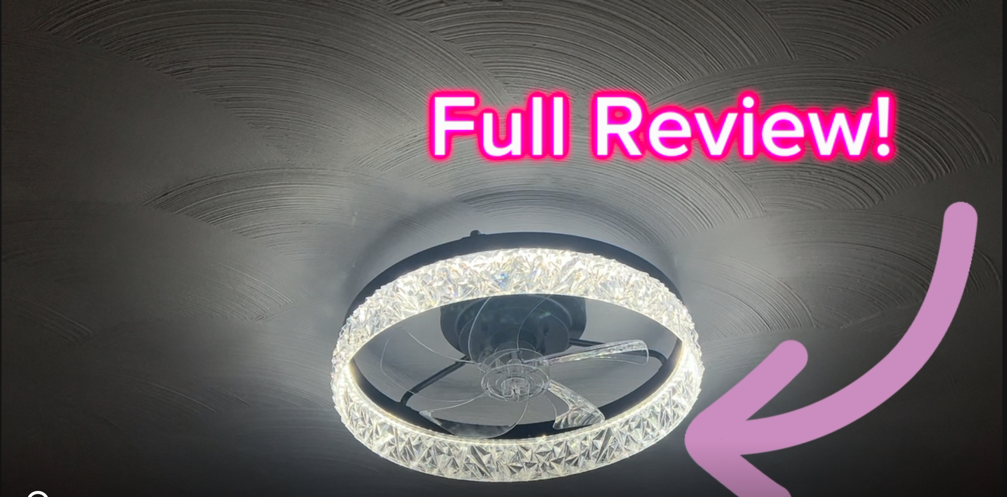 Watch Full Demo On This Gorgeous Fan/light. on Amazon Live