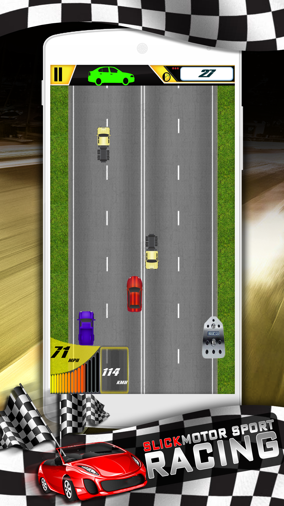 Mini Car Racing; Motor Racer 2D - App on Amazon Appstore