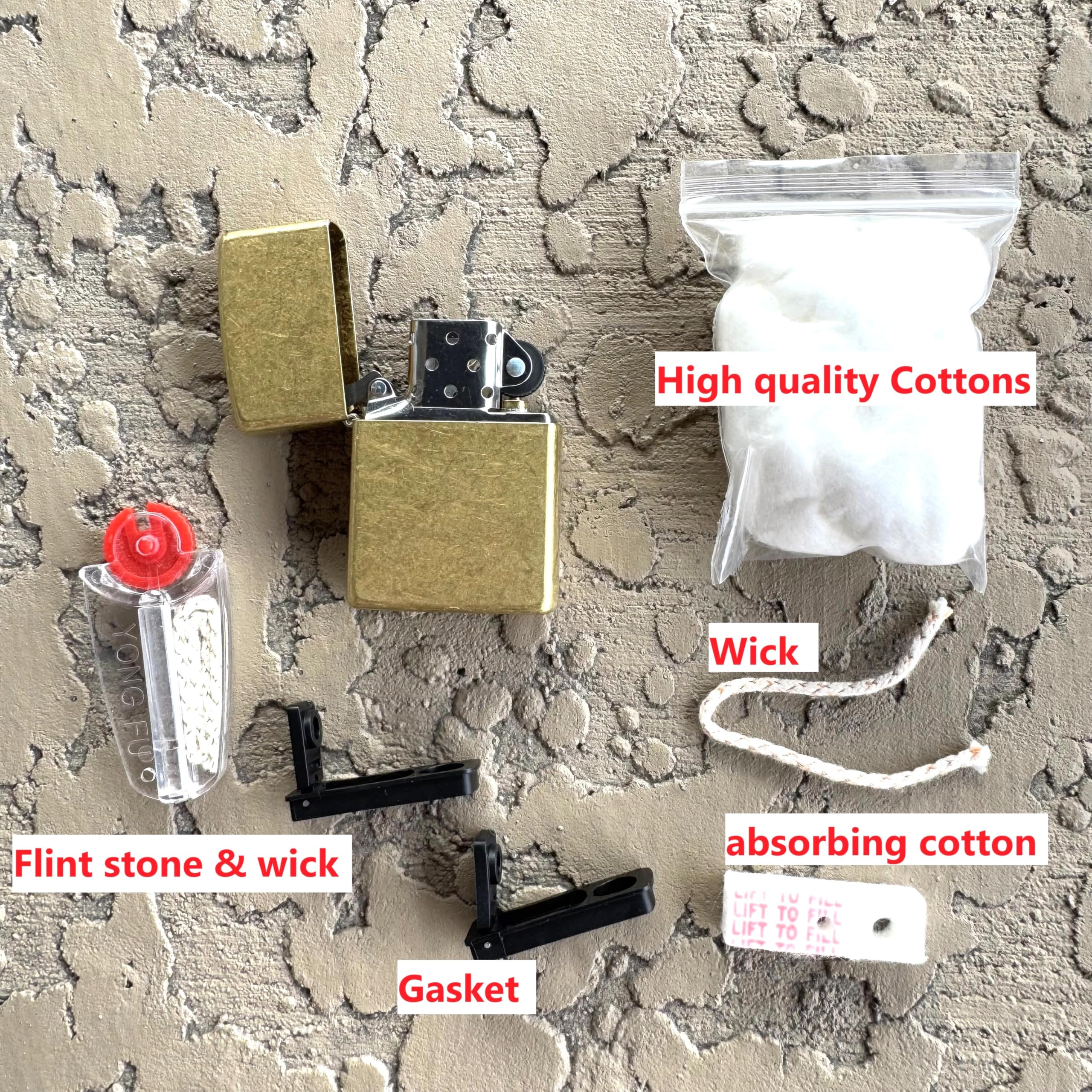 Zippo Lighter Parts Name