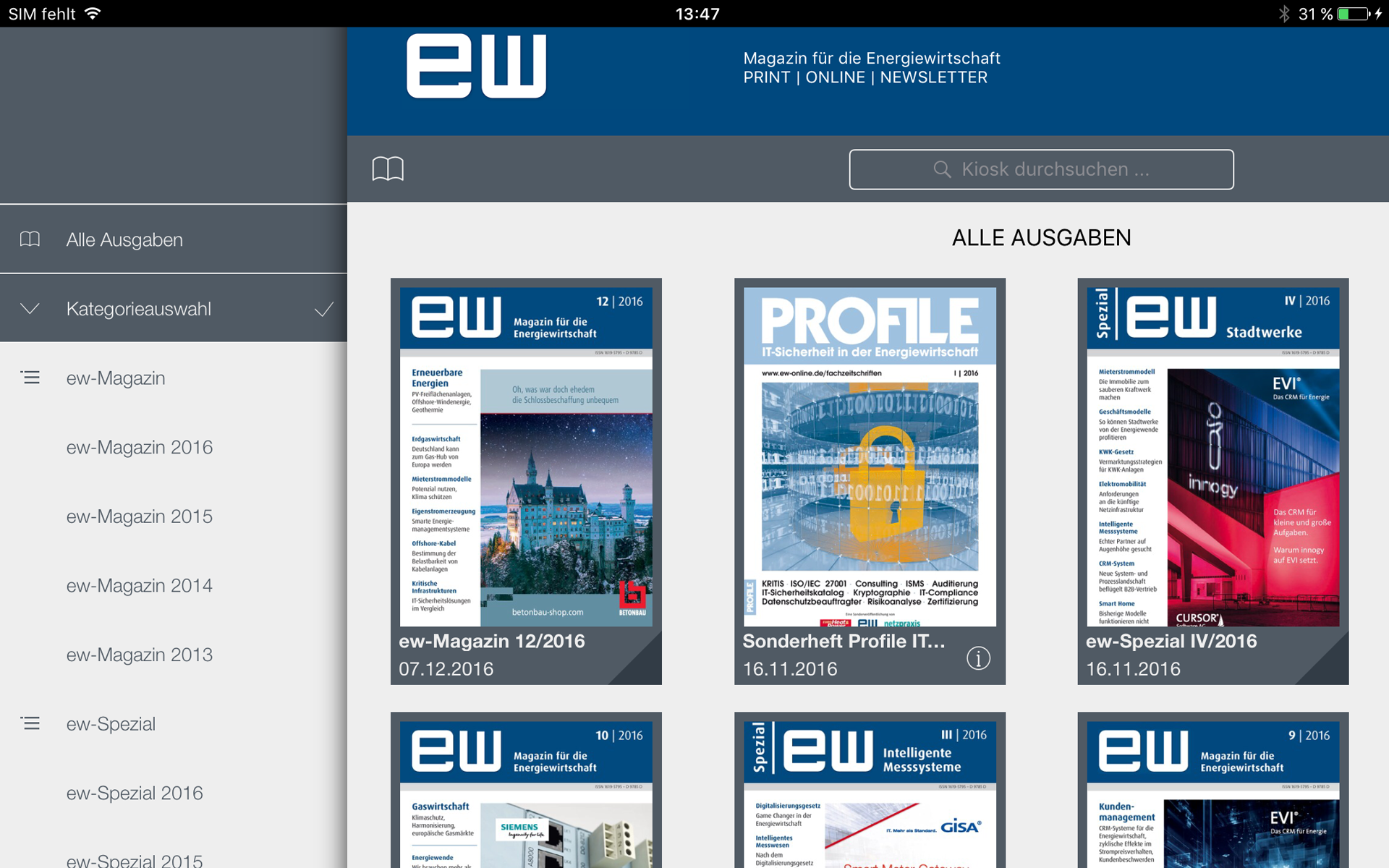 ew-Magazin - Aplicativo na Amazon Appstore