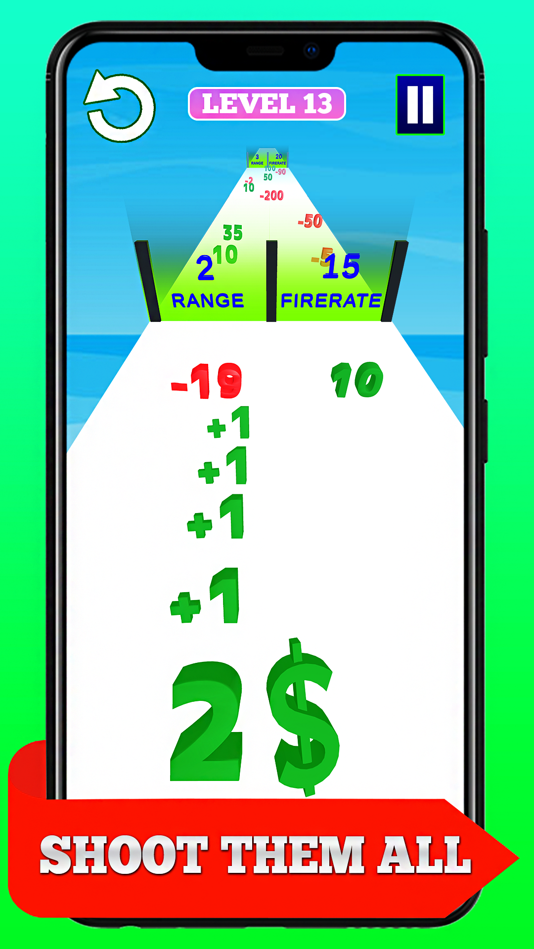 Digit Shooter Gun Run Merge Number Money Master: Money Collecting Run ...