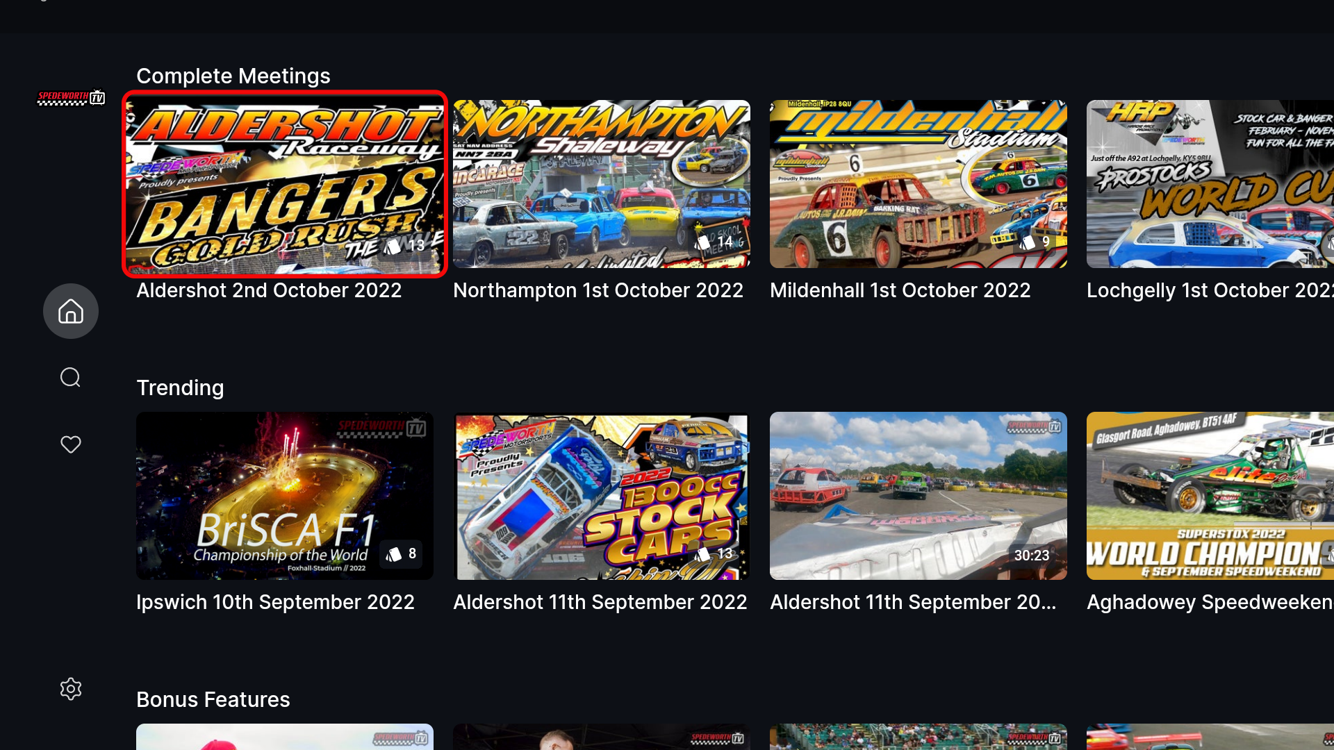 Spedeworth TV - App on the Amazon Appstore