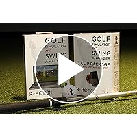 Amazon.com: Rapsodo R-Motion Golf Simulator and Swing Analyzer with 14 ...