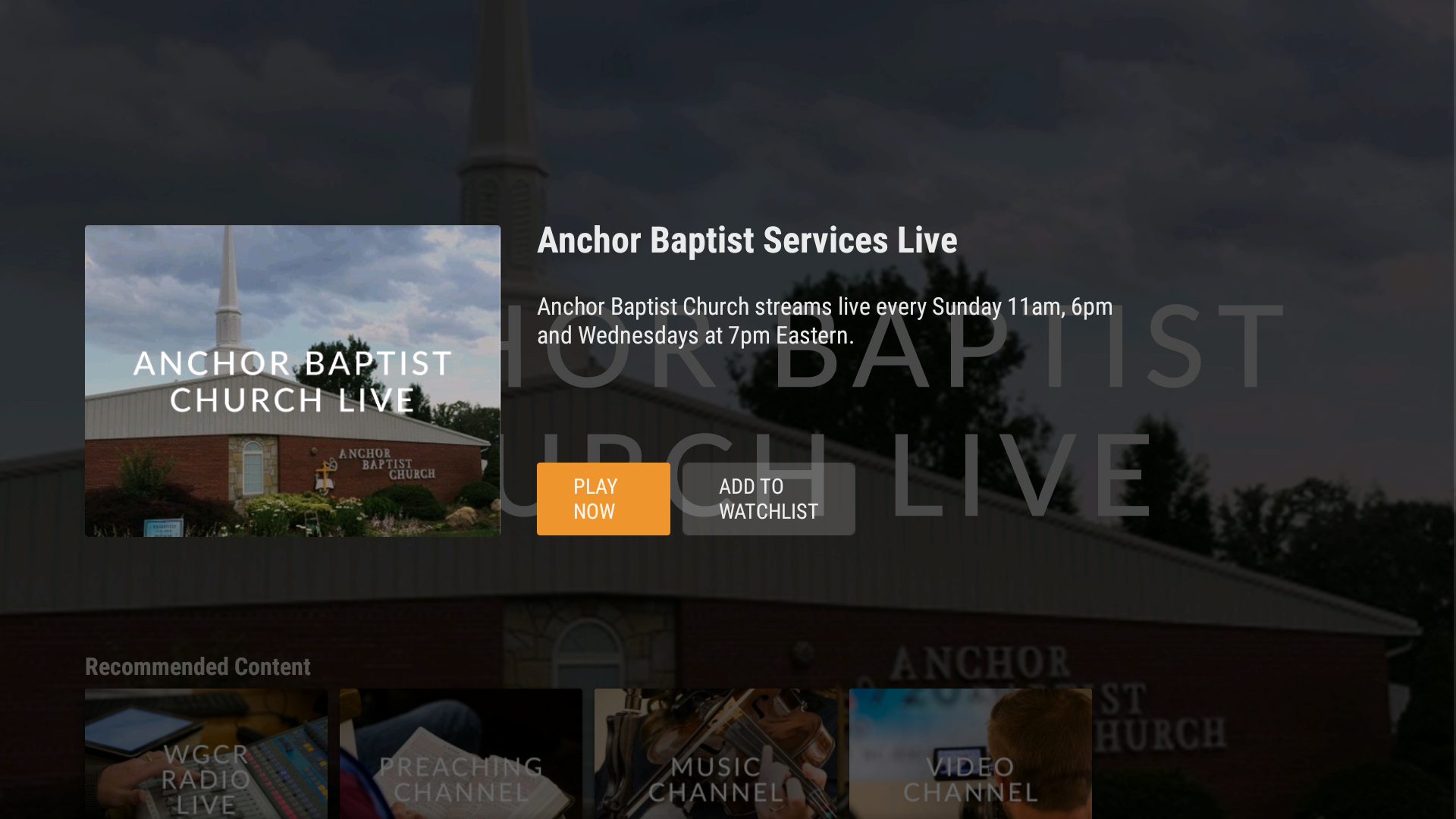 Anchor Broadcasting Network - App on Amazon Appstore