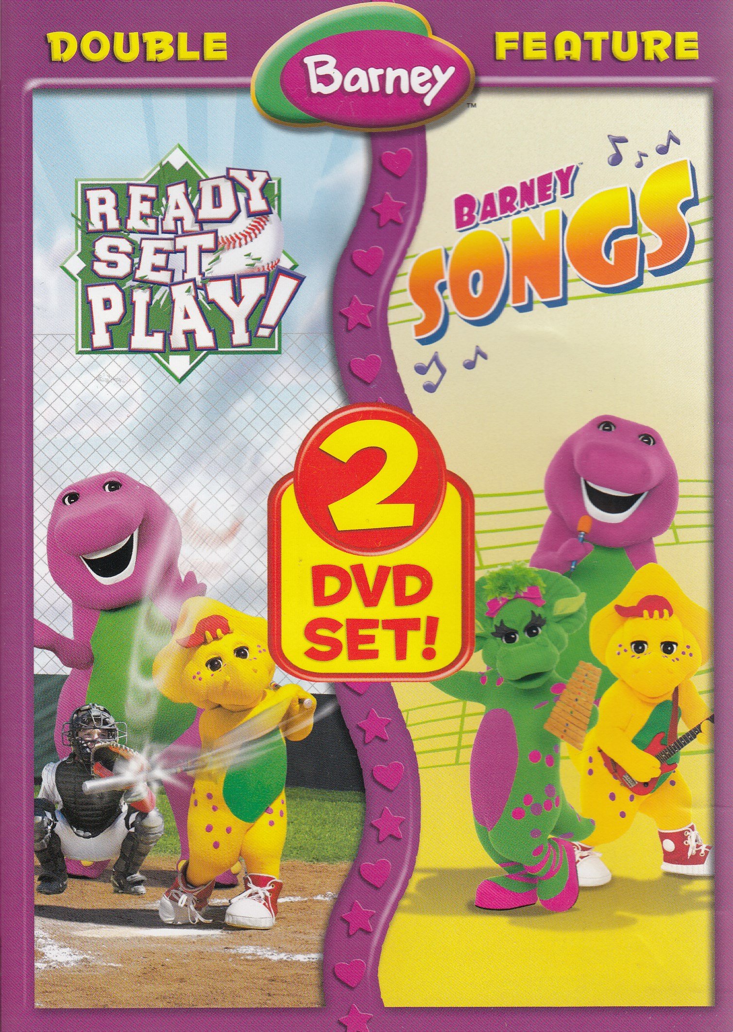 Amazon.com: Barney (Ready Set Play!/Barney Songs) (Double Feature ...