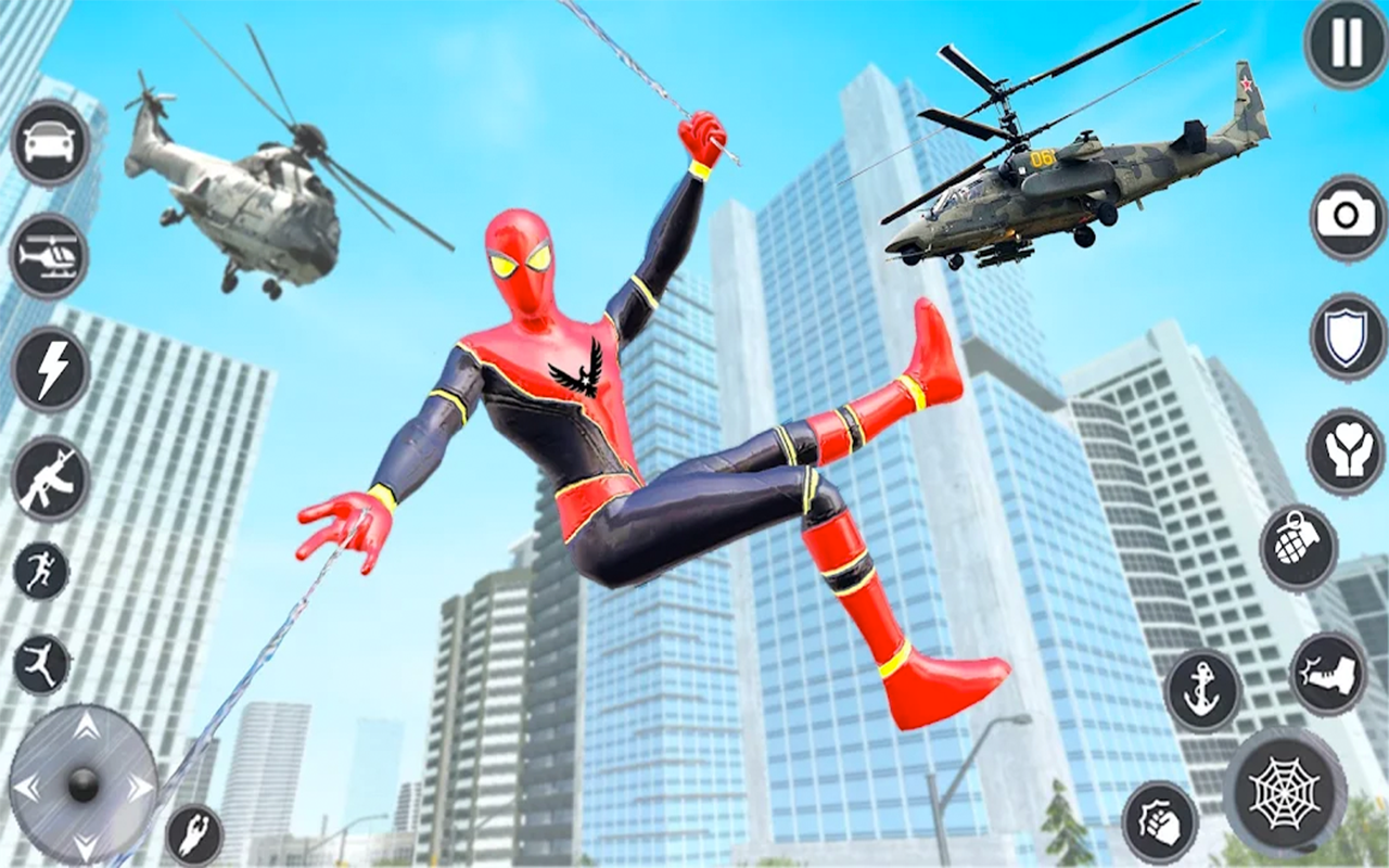 Spider Hero Superhero Fighting GT - Real Open World Flying Spider Games ...