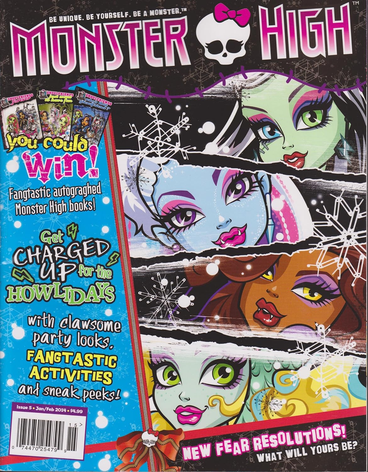 Monster High Magazine January/February 2014: Amazon.com: Books