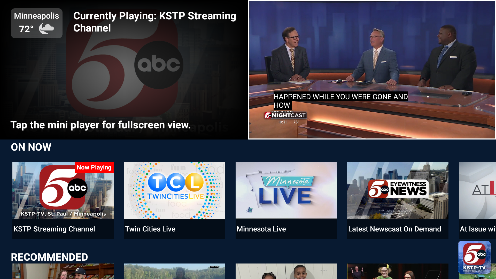 KSTP 5 Minneapolis-St. Paul MN - App on Amazon Appstore
