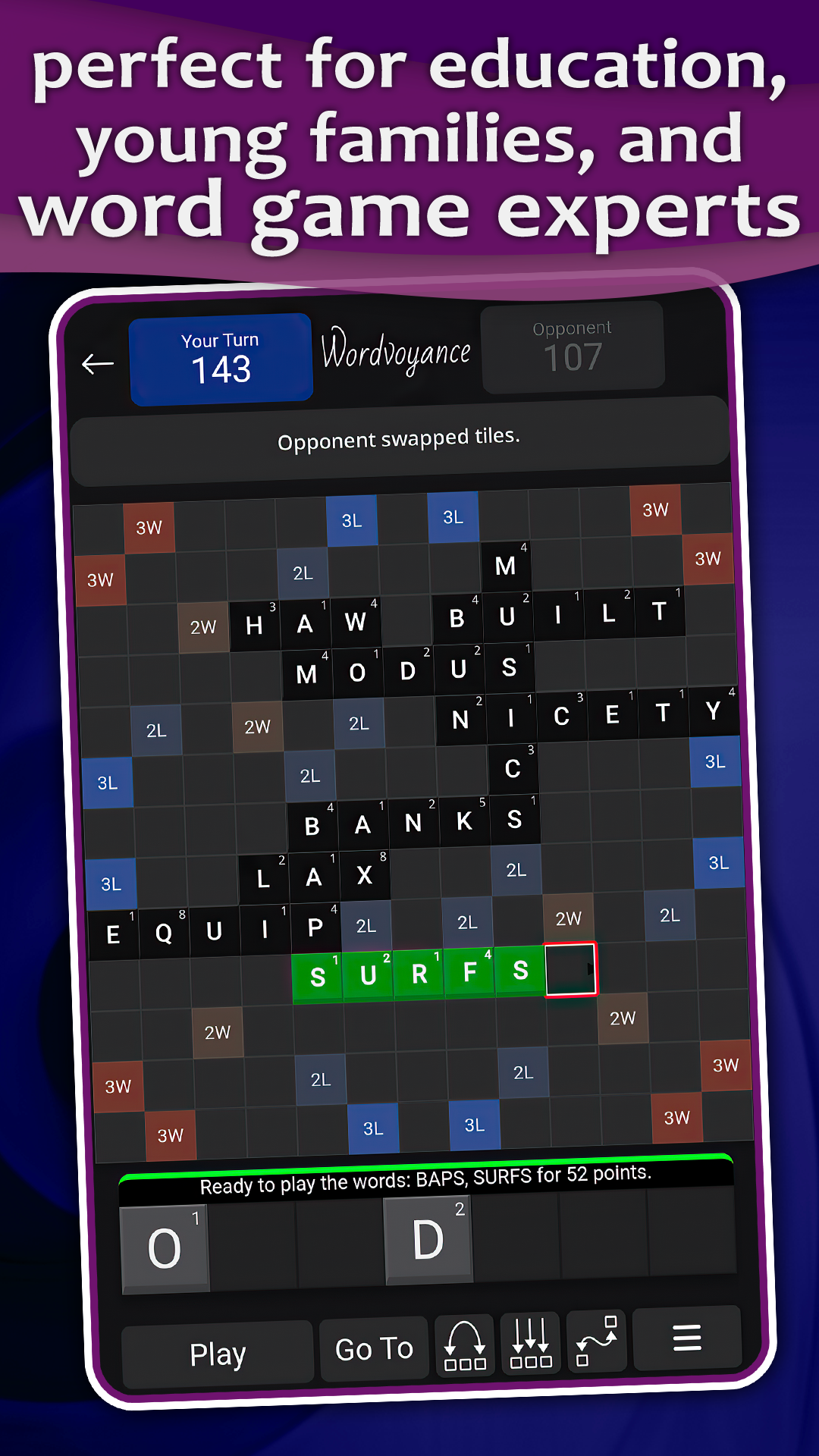 Wordvoyance - Ad Free & Accessible Alternative to Scrabble - App on ...