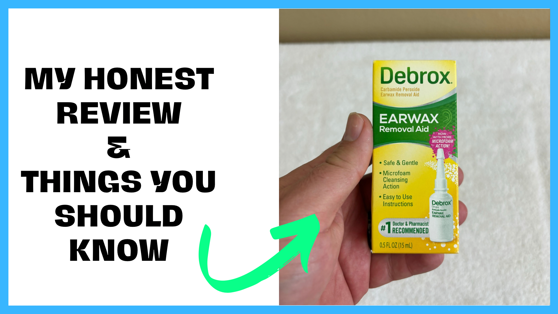 Watch Debrox Ear Wax Removal Drops | My Thoughts & Do They Work? on ...