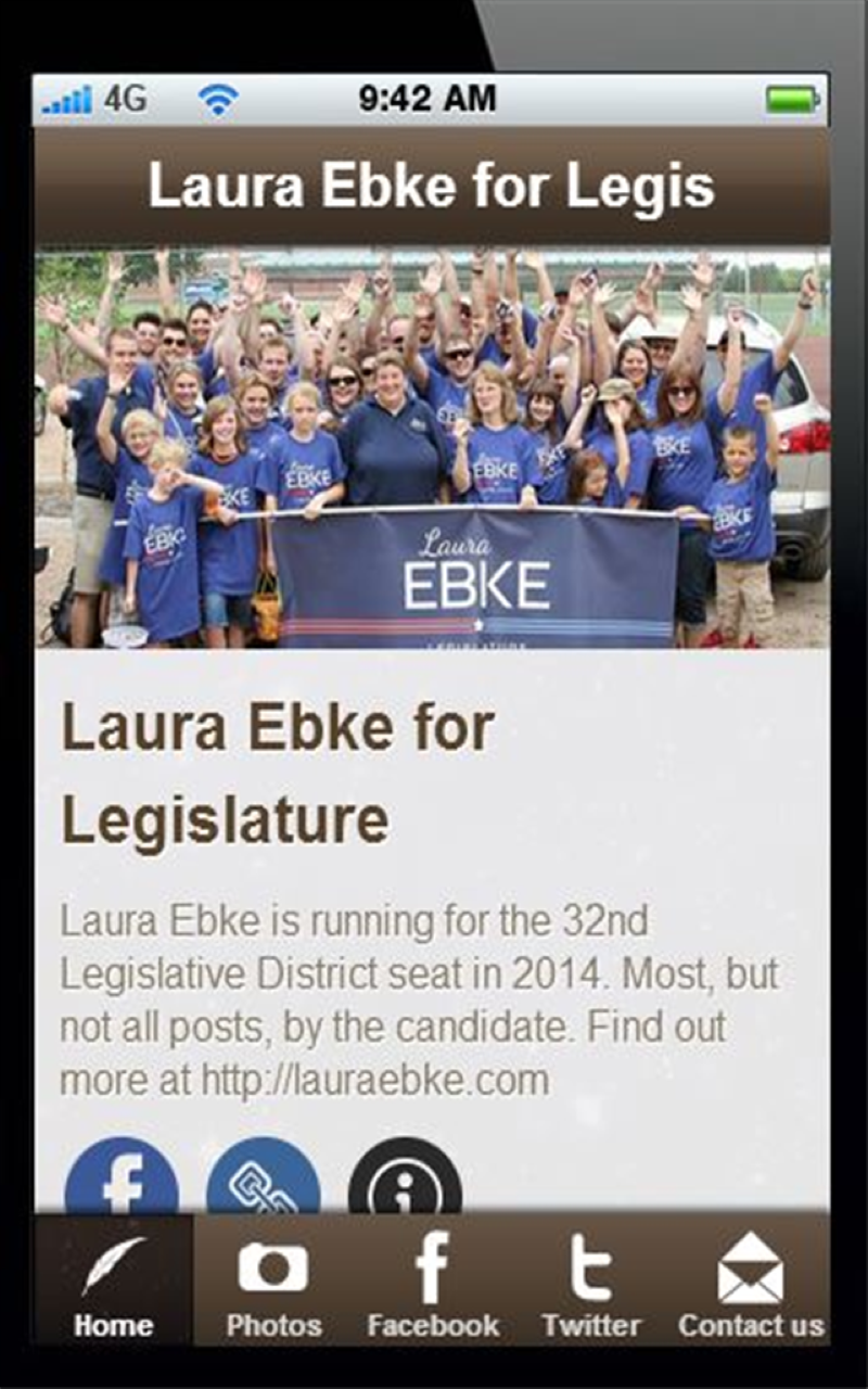 Laura Ebke for Legislature - App on Amazon Appstore