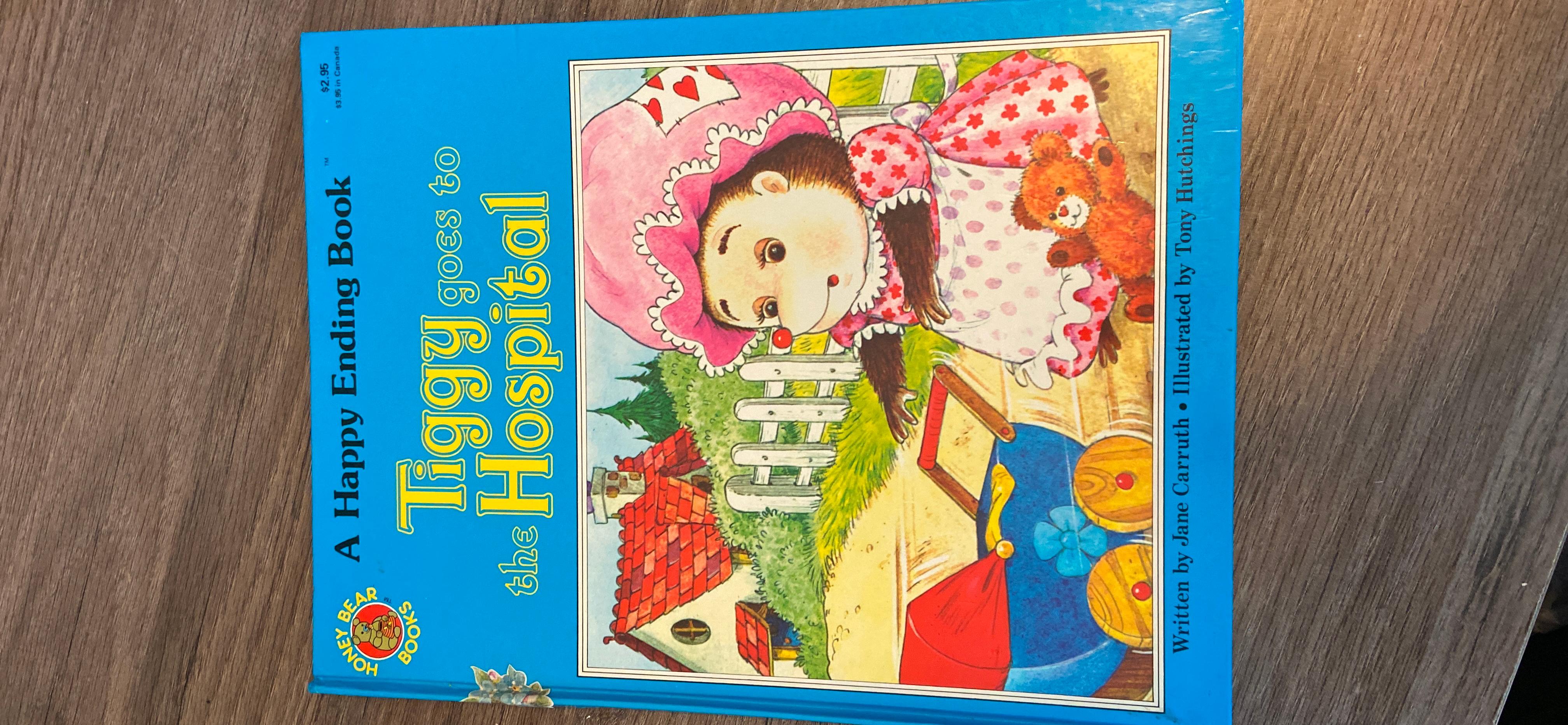 Tiggy Goes to the Hospital: a Happy Ending Book: Jane Carruth, Tony ...