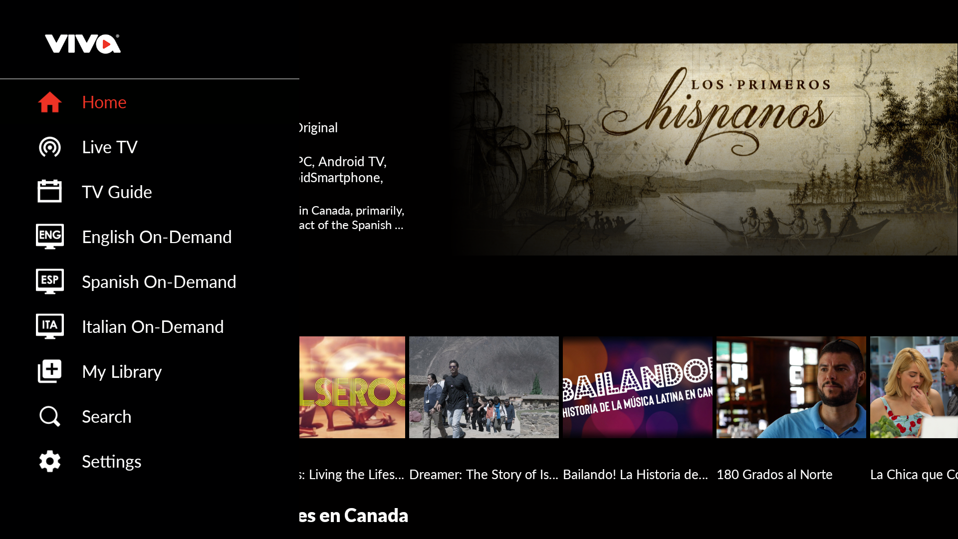 VIVA Streaming TV - App on Amazon Appstore