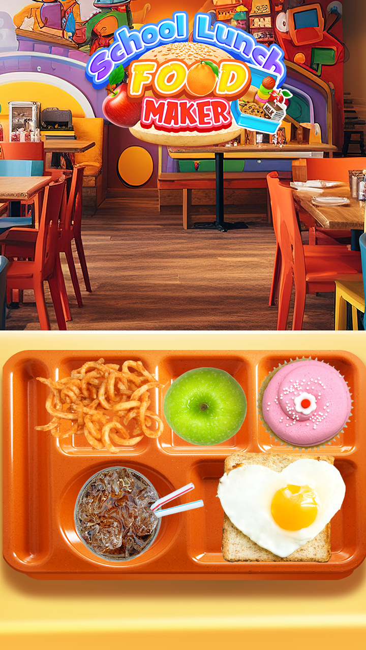 School Lunch Food Maker - Kids Cooking Games FREE - App on Amazon Appstore
