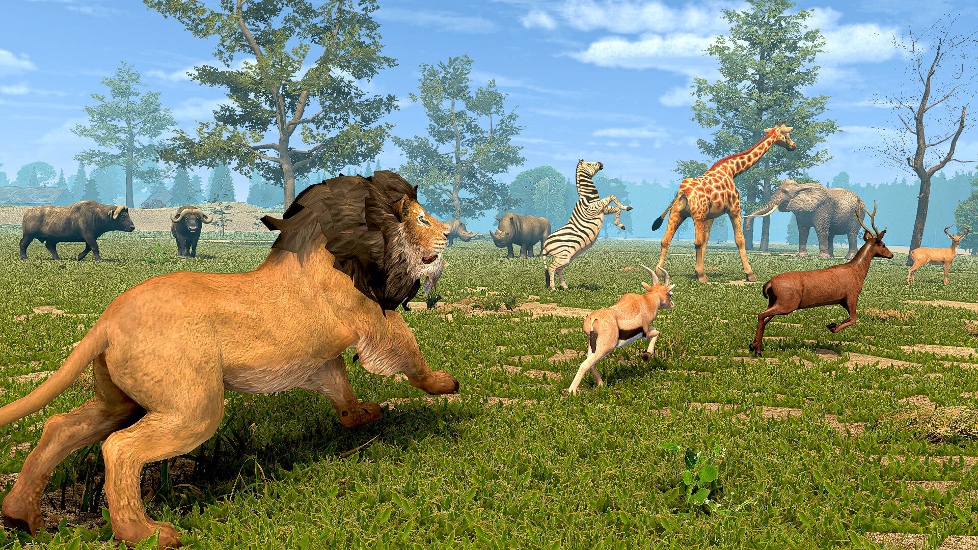 Wild Lion Hunting Simulator: Clan of Jungle King Lion Animal Games ...